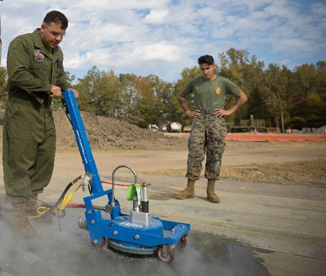 ERDC and USM equip the military with new airfield mat coating ...