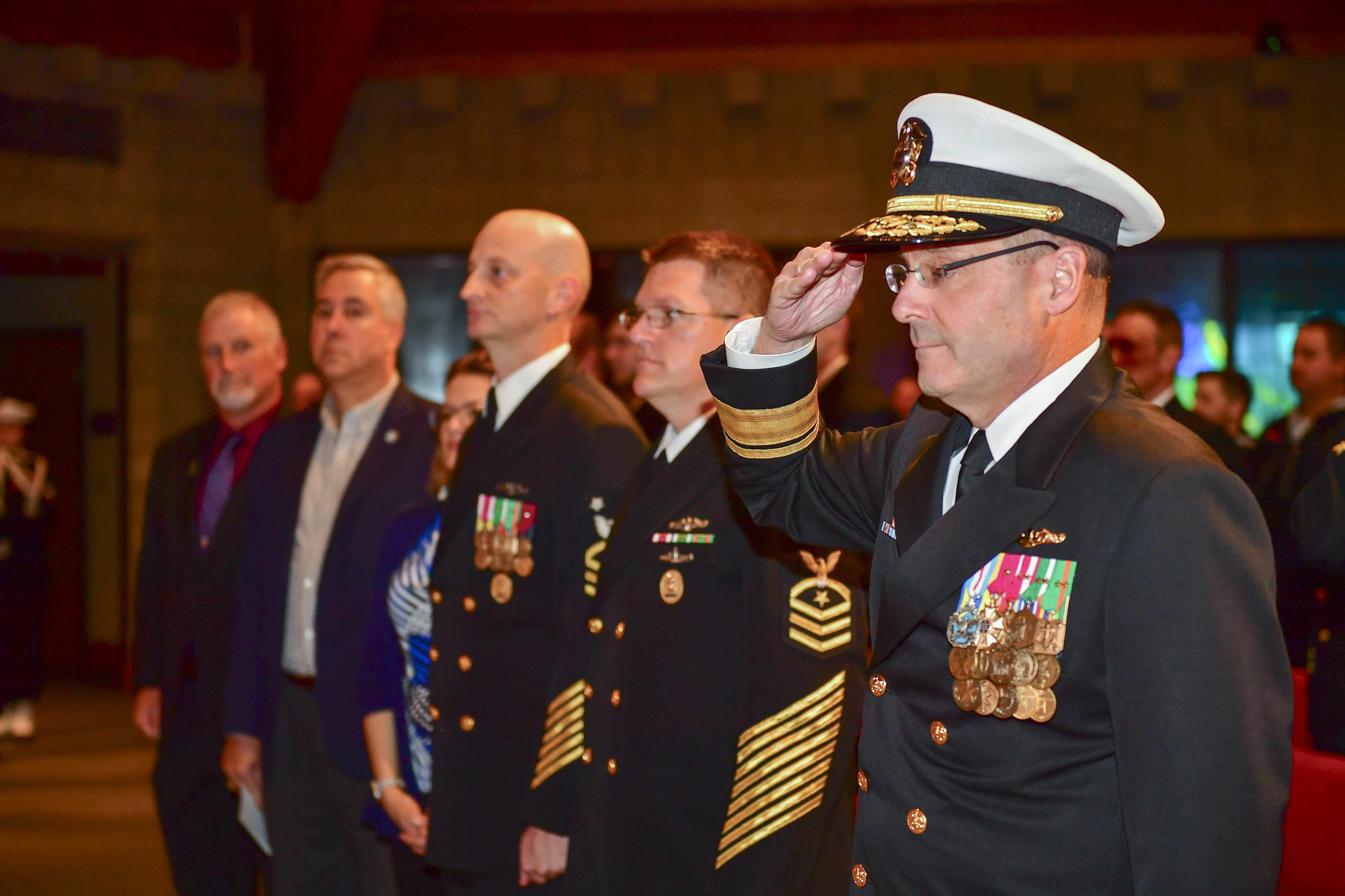 SUBGRU-9 holds Assumption of Command Ceremony > Commander, Submarine ...