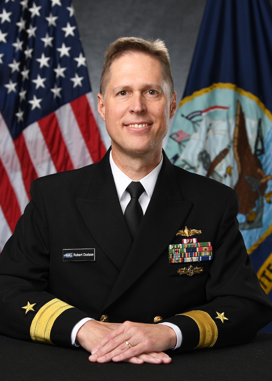 Rear Admiral Robert J. Dodson > United States Navy > BioDisplay