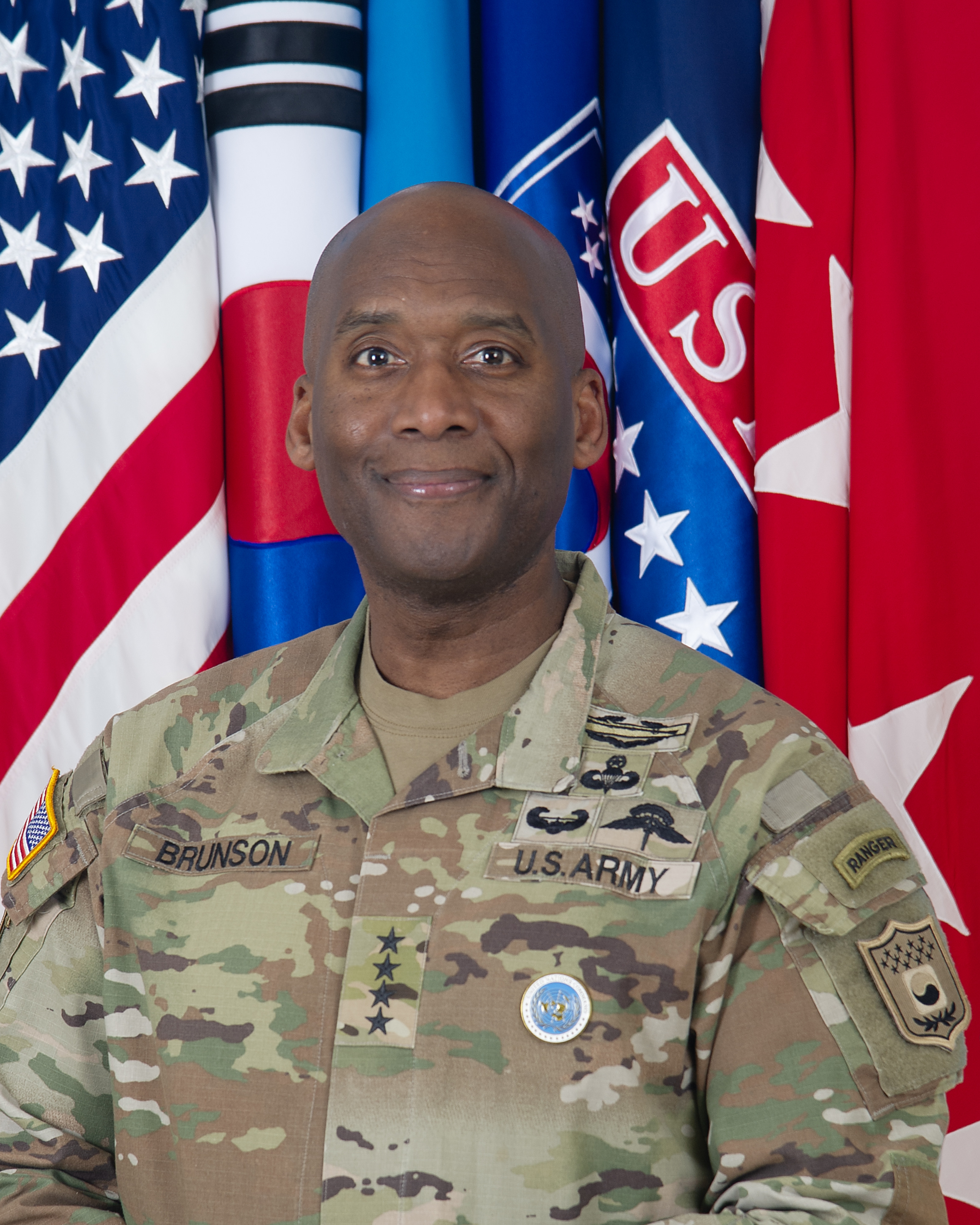 General Xavier T. Brunson Command Photo - Combined Forces Command