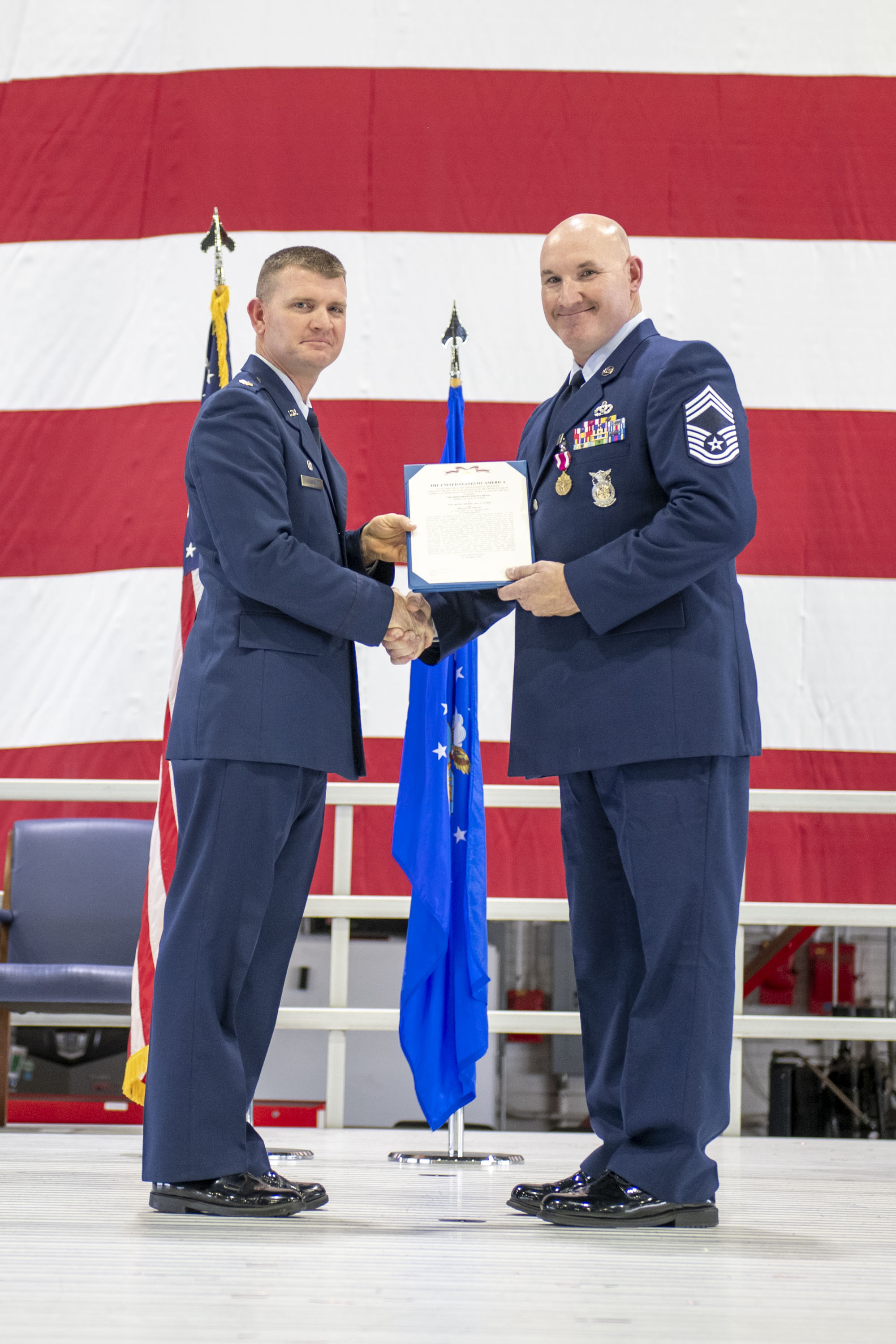 Chief Master Sgt. Gary Cochran Retires after 26 years of military duty ...
