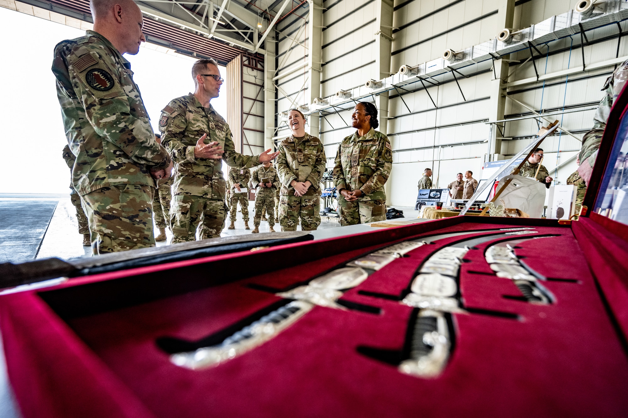 AFCENT command chief tours the 379th AEW > U.S. Air Forces Central ...