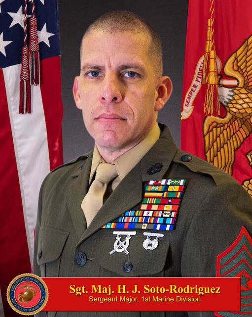 Sergeant Major Hector J. Soto-Rodriguez > 1st Marine Division > Biography