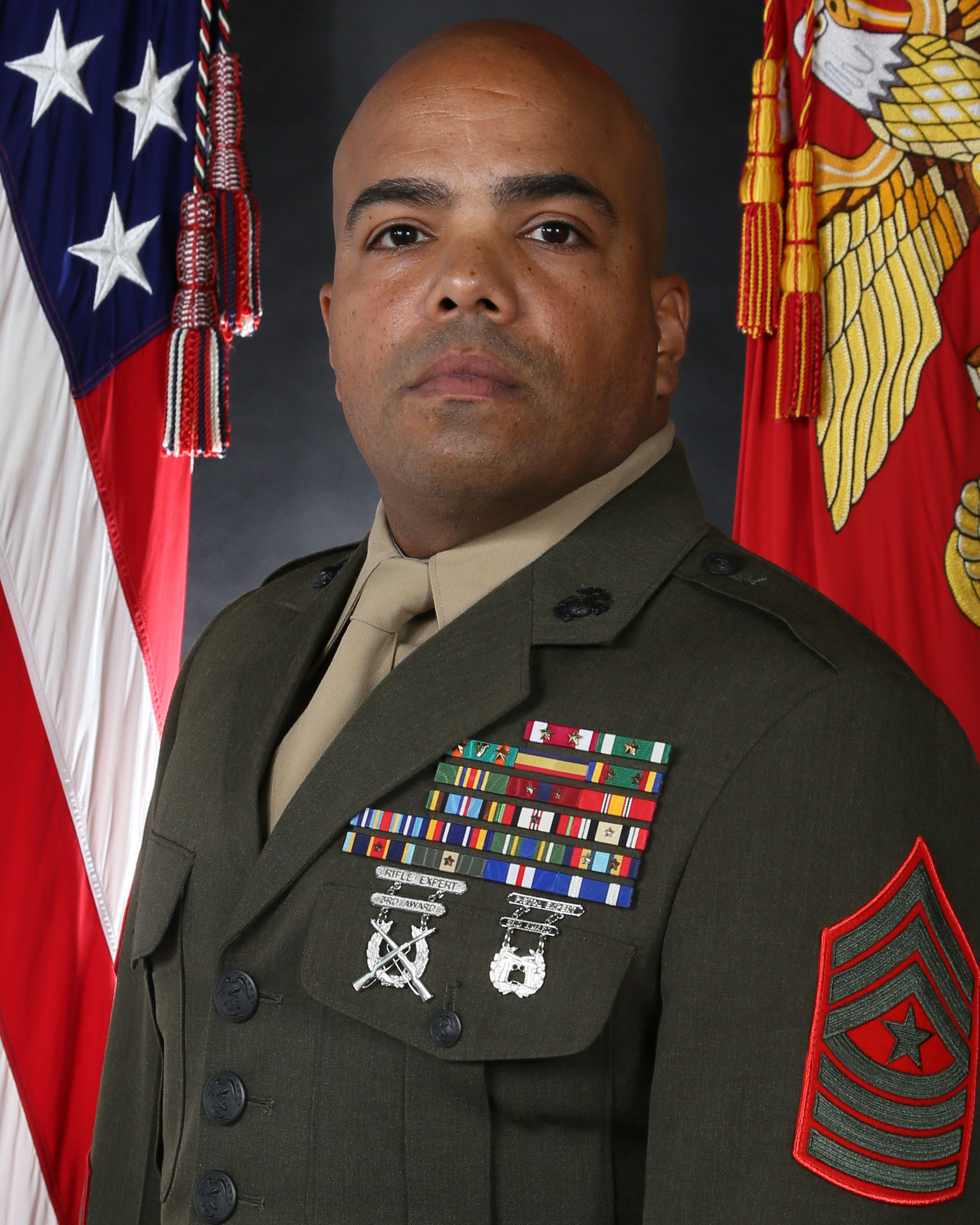 Sergeant Major George L. Vega > Marine Corps Combat Service Support ...