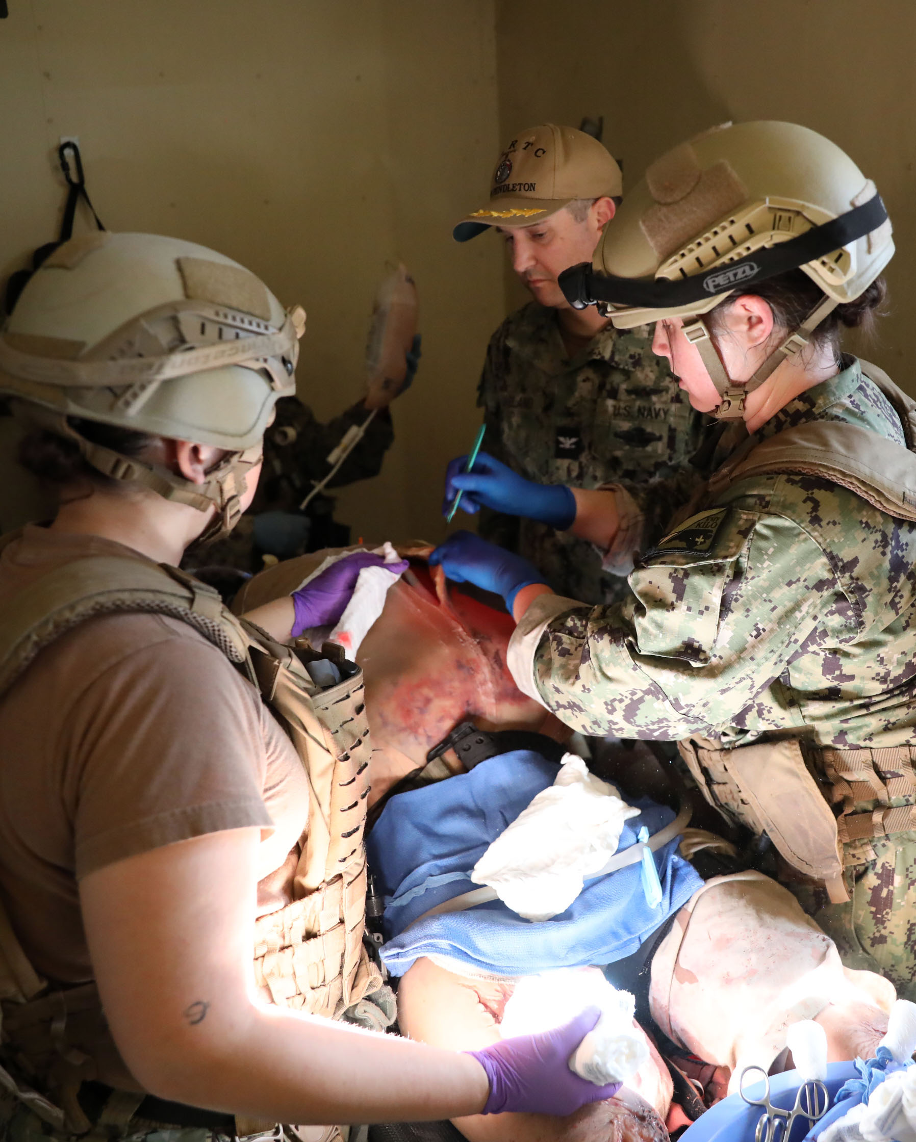 Navy Expeditionary Medicine teams hone skills in realistic operational ...