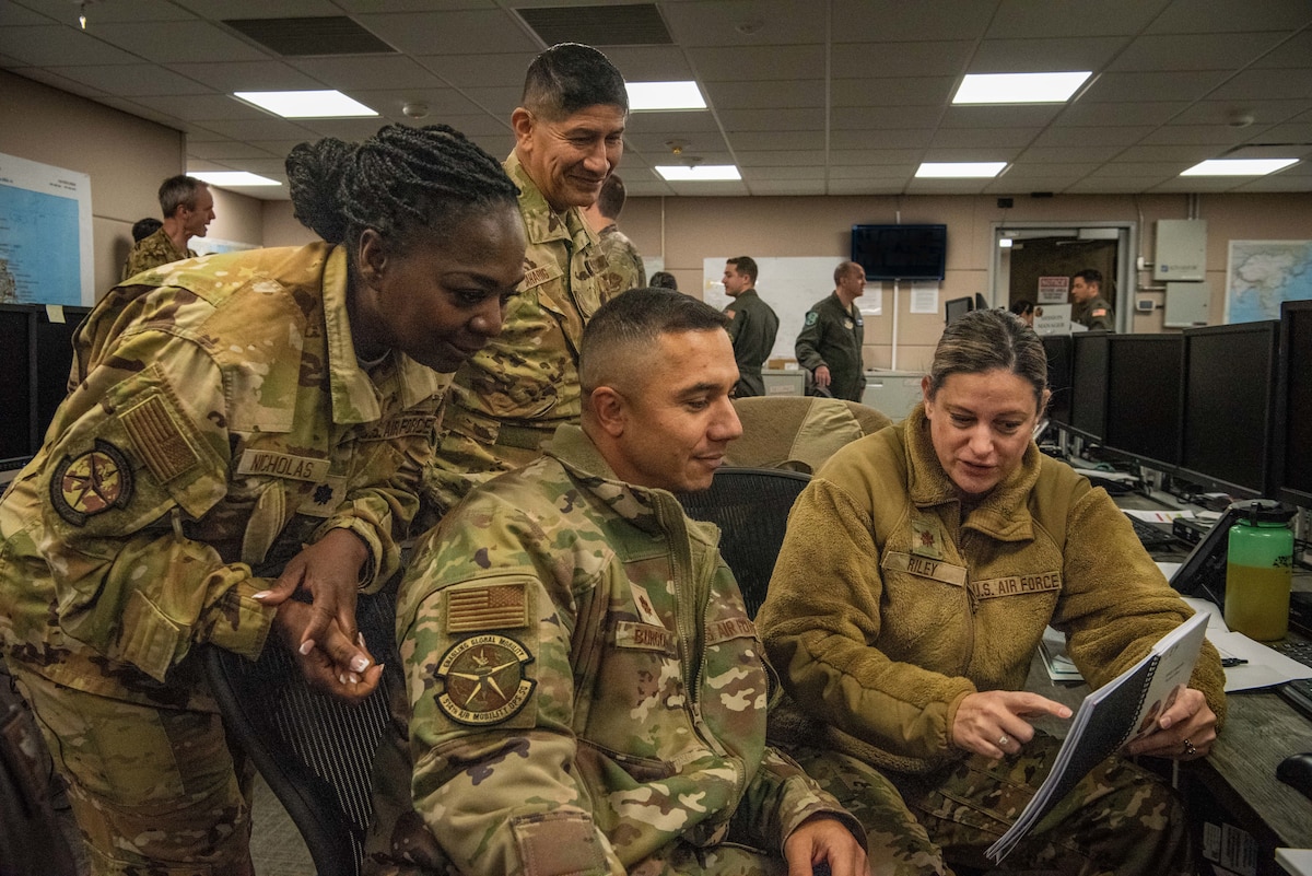 AMOS Airmen conduct Exercise Internal Flex > Air Mobility Command ...