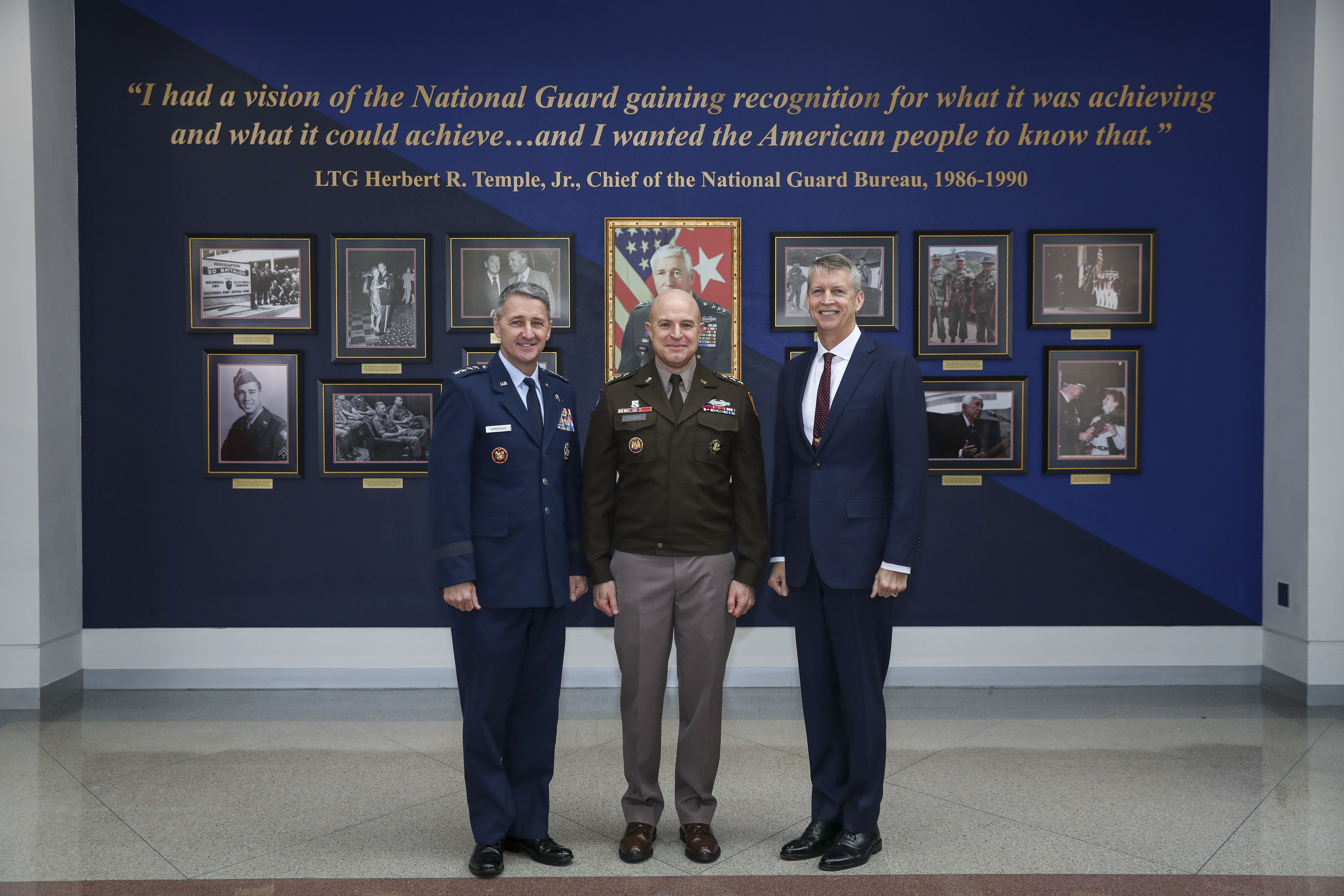 Lt. Gen. Herbert R. Temple Jr. Recognized by Guard Leaders > 104th ...