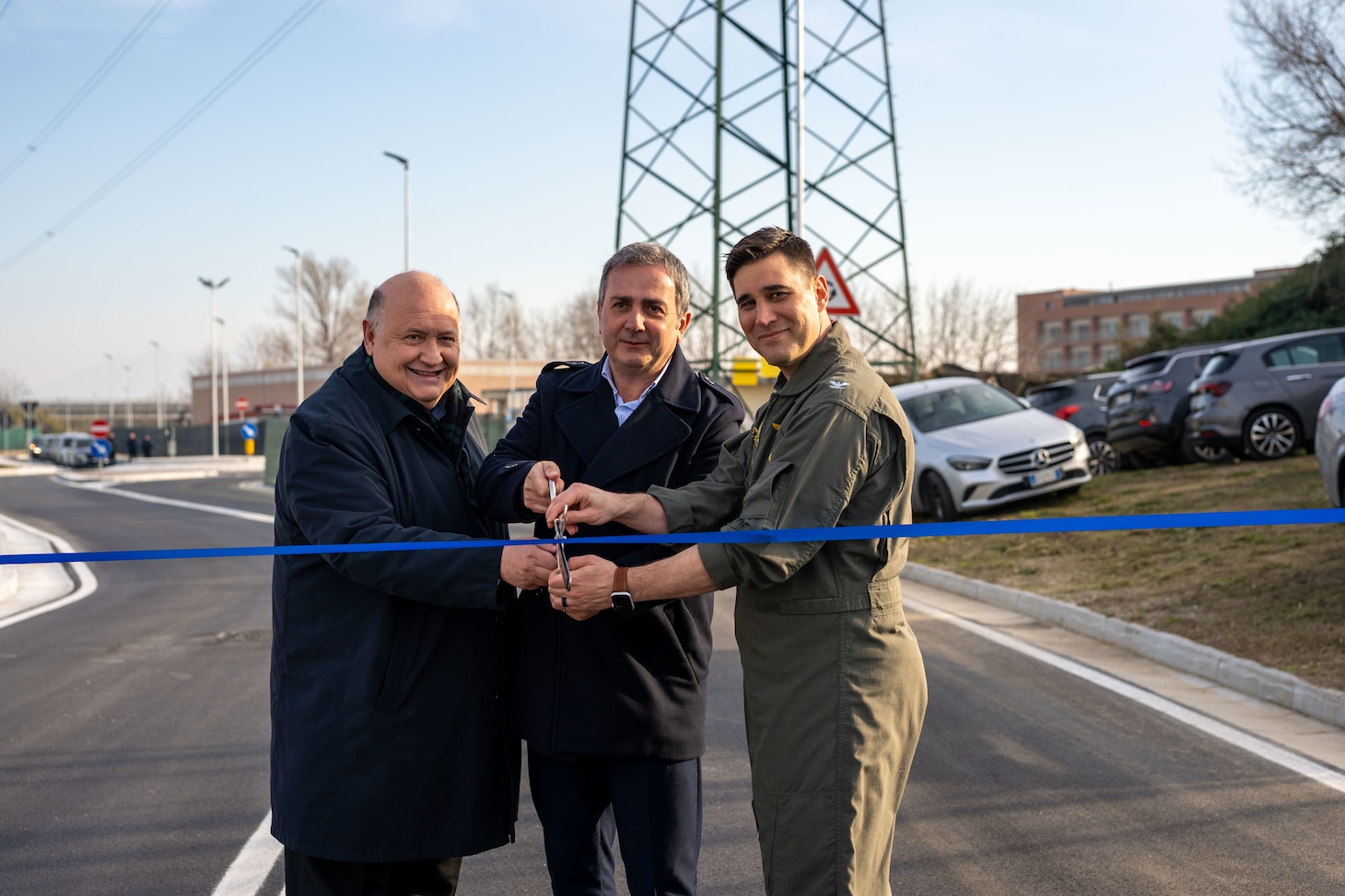 New Roadway Improves Traffic Safety Near U.S. Navy NSA Naples Support ...