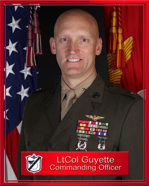 Lieutenant Colonel Robert F. Guyette > 3rd Marine Aircraft Wing > Biography