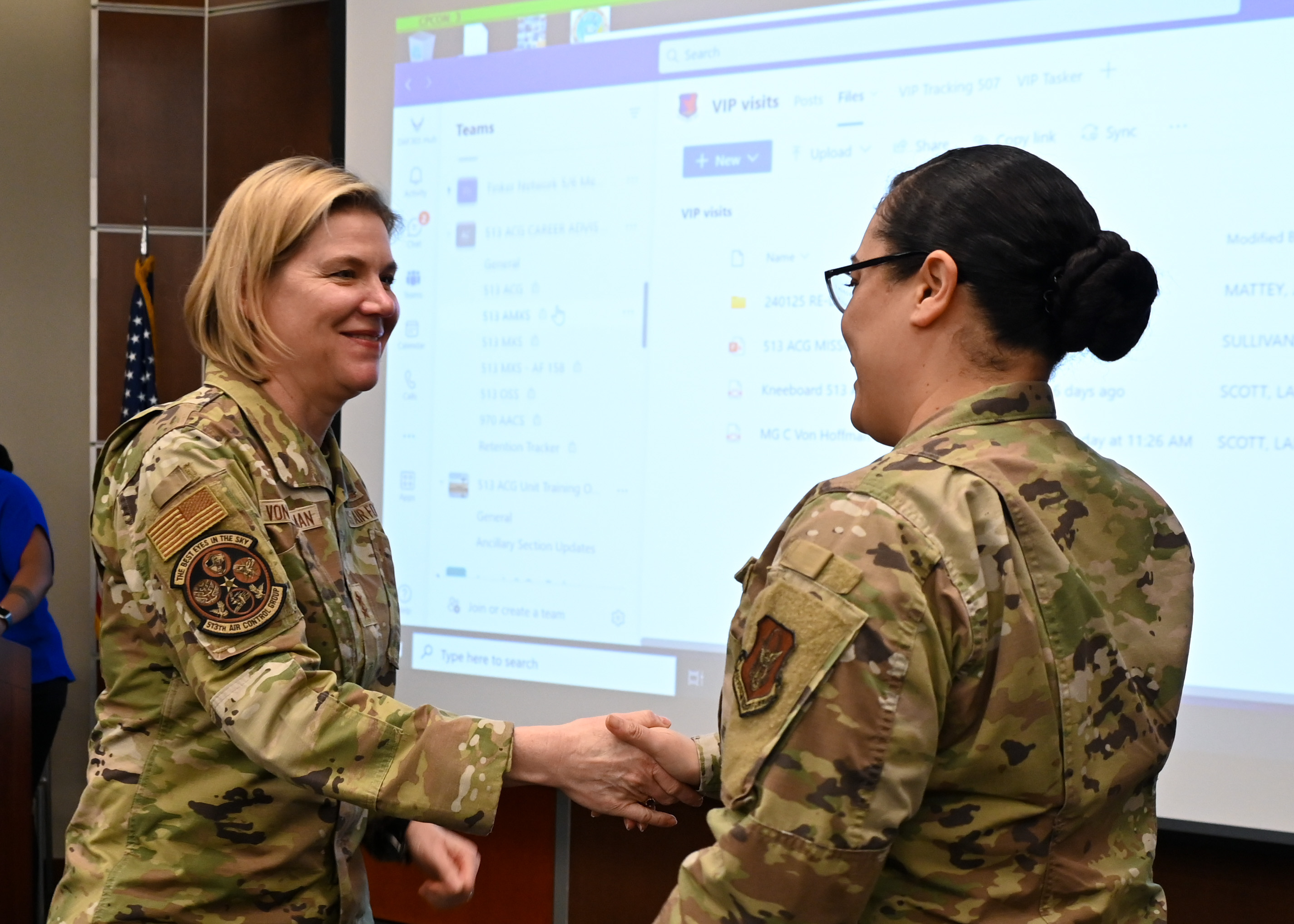 Deputy to the Chief of Air Force Reserve visits Tinker AFB Reservists ...