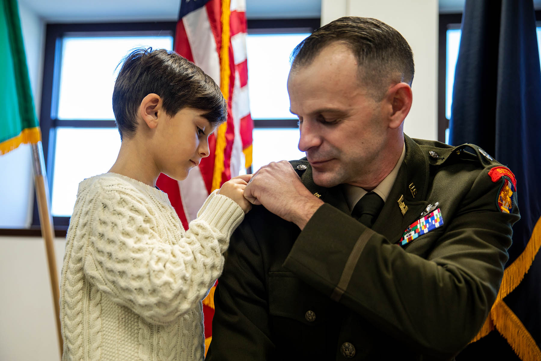 Getting Pinned | U.S. Department of War