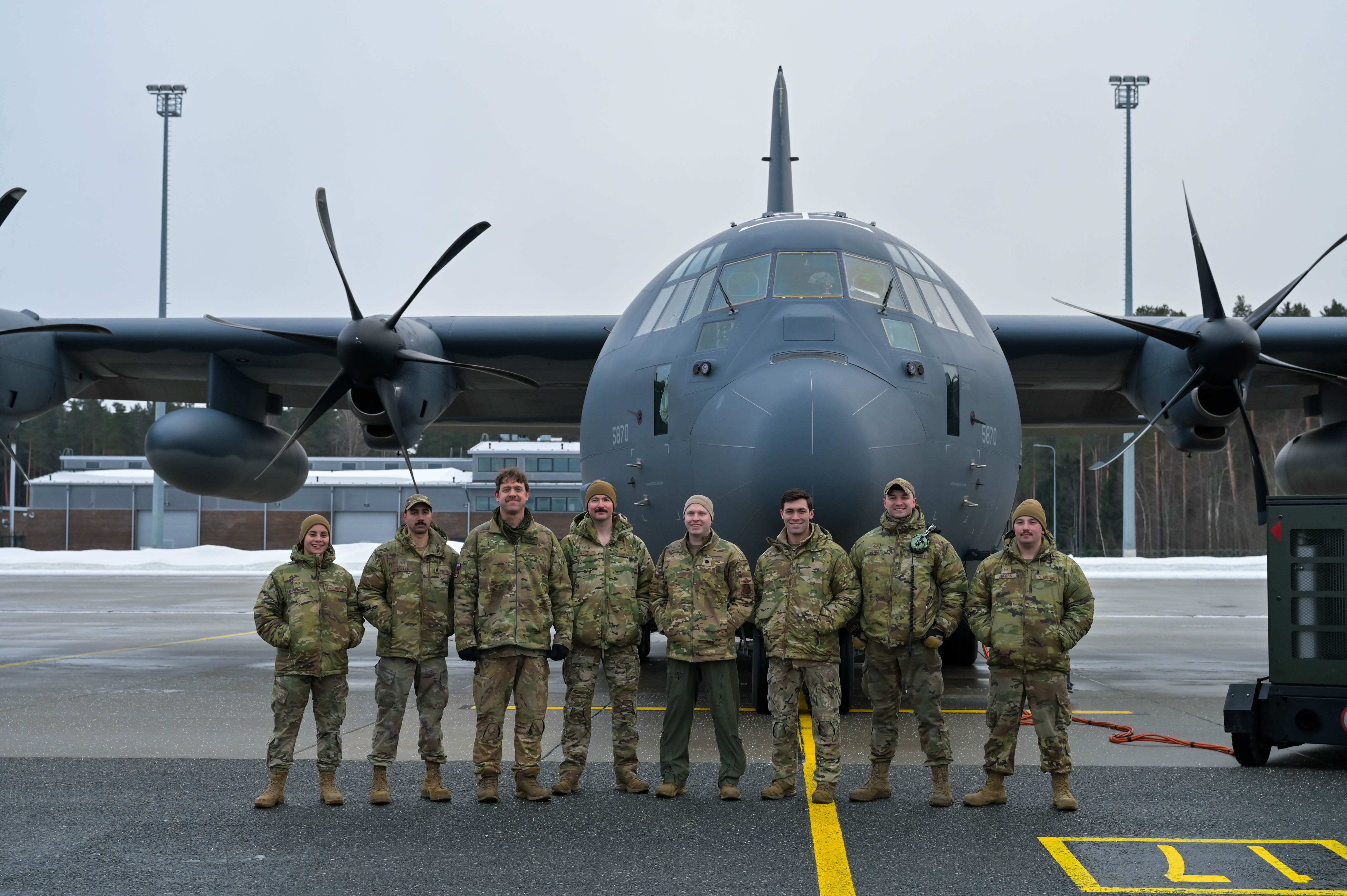 HC-130J Flight to Estonia > Aviano Air Base > Display