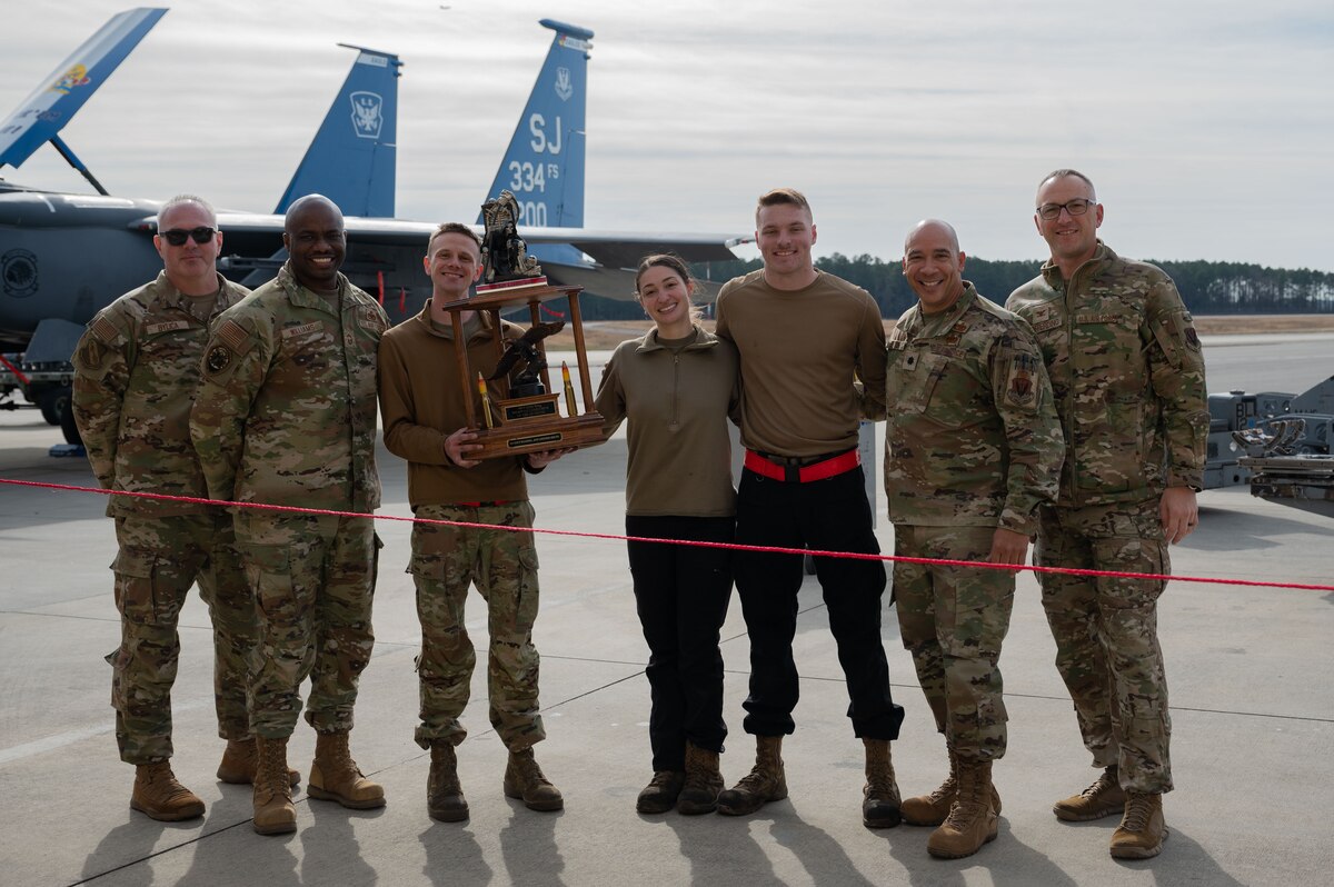 4th FW holds quarterly load crew and dedicated eagle keeper ...