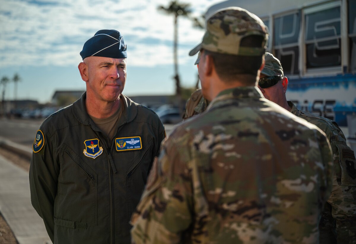 19th Air Force command team visits Luke AFB > Air Education and ...