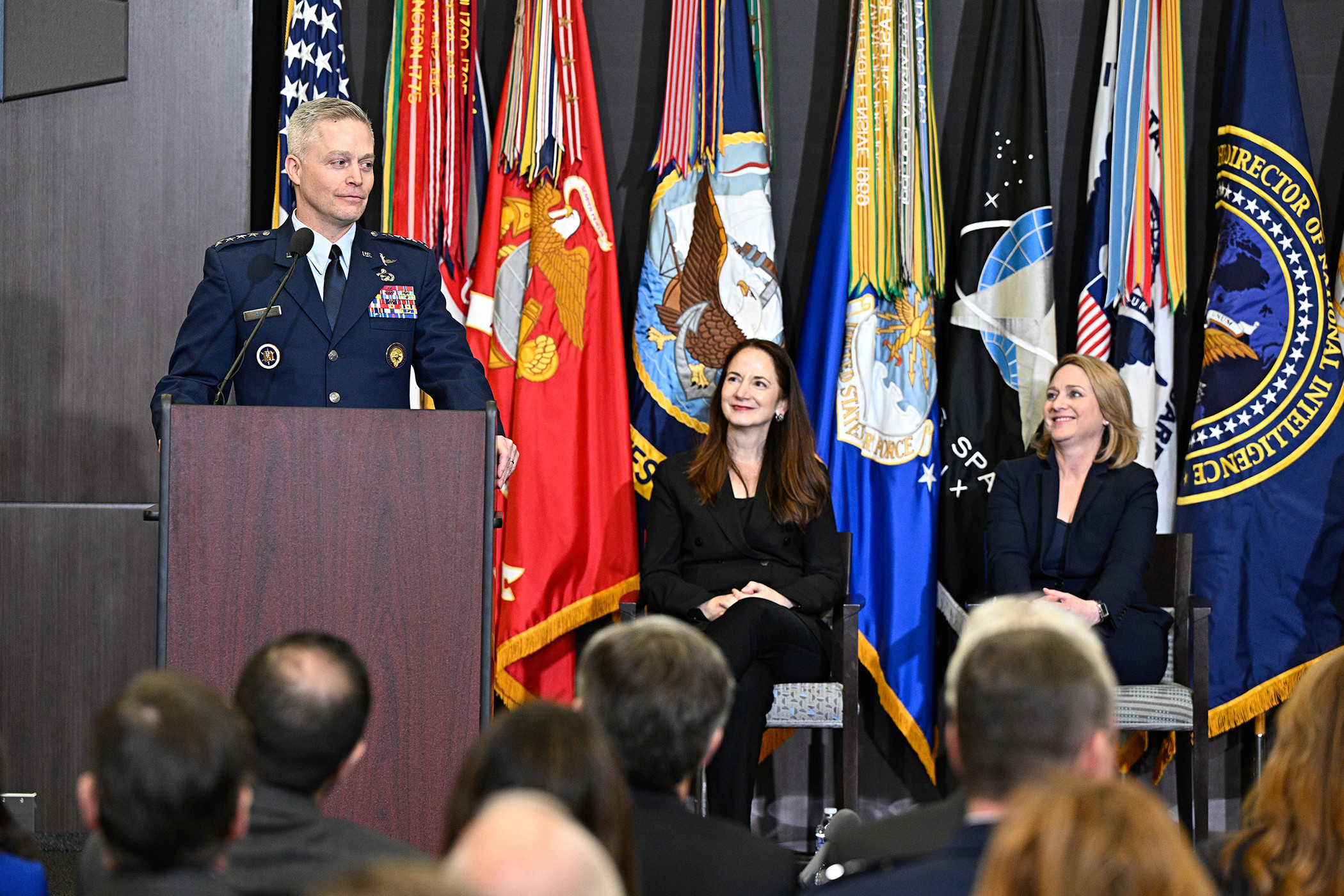 Cyber Command Flag Passed to Air Force General at Fort Meade Ceremony ...