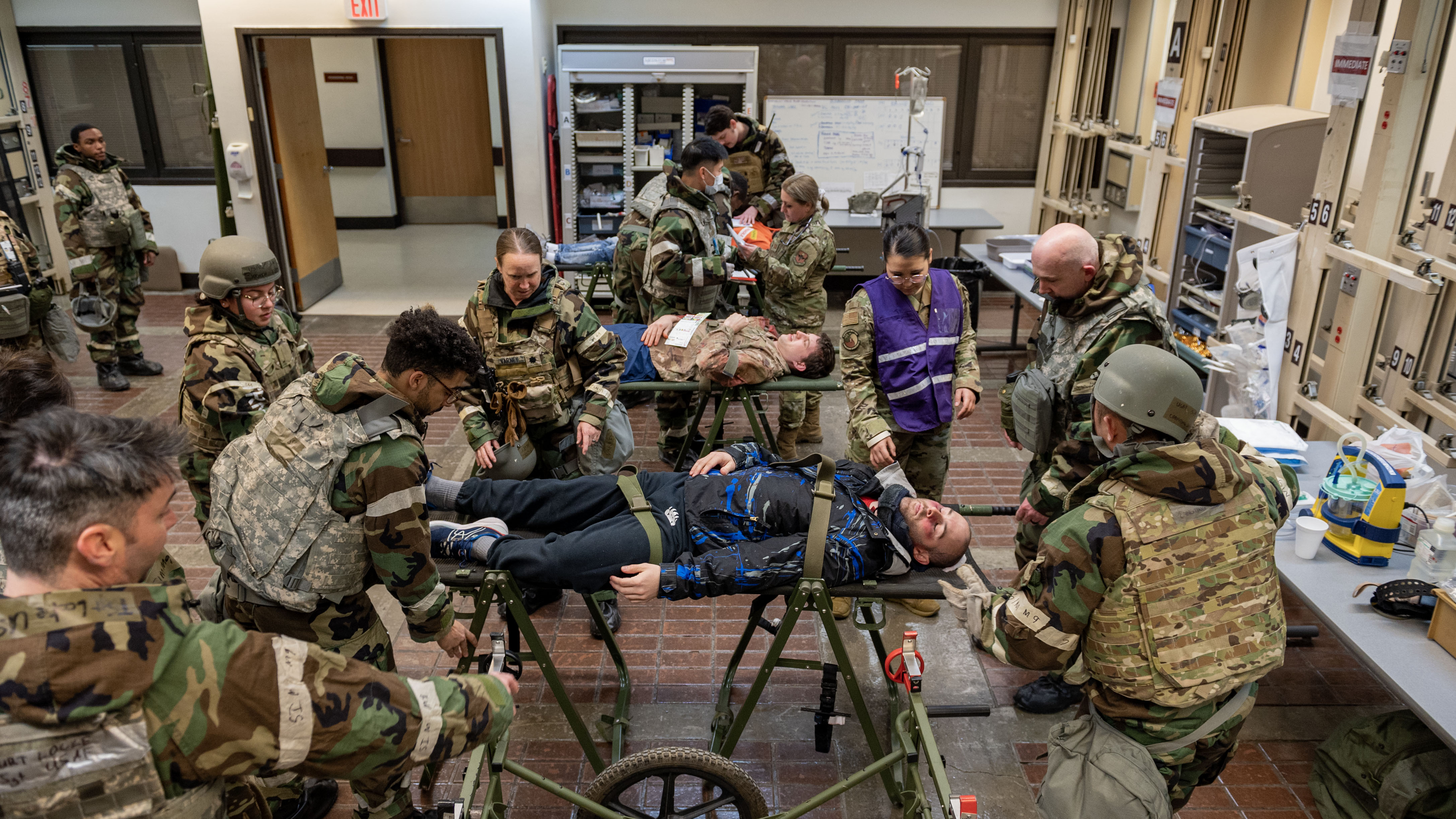 Operation lifeline: 51st MDG conducts mass casualty training > Osan Air ...