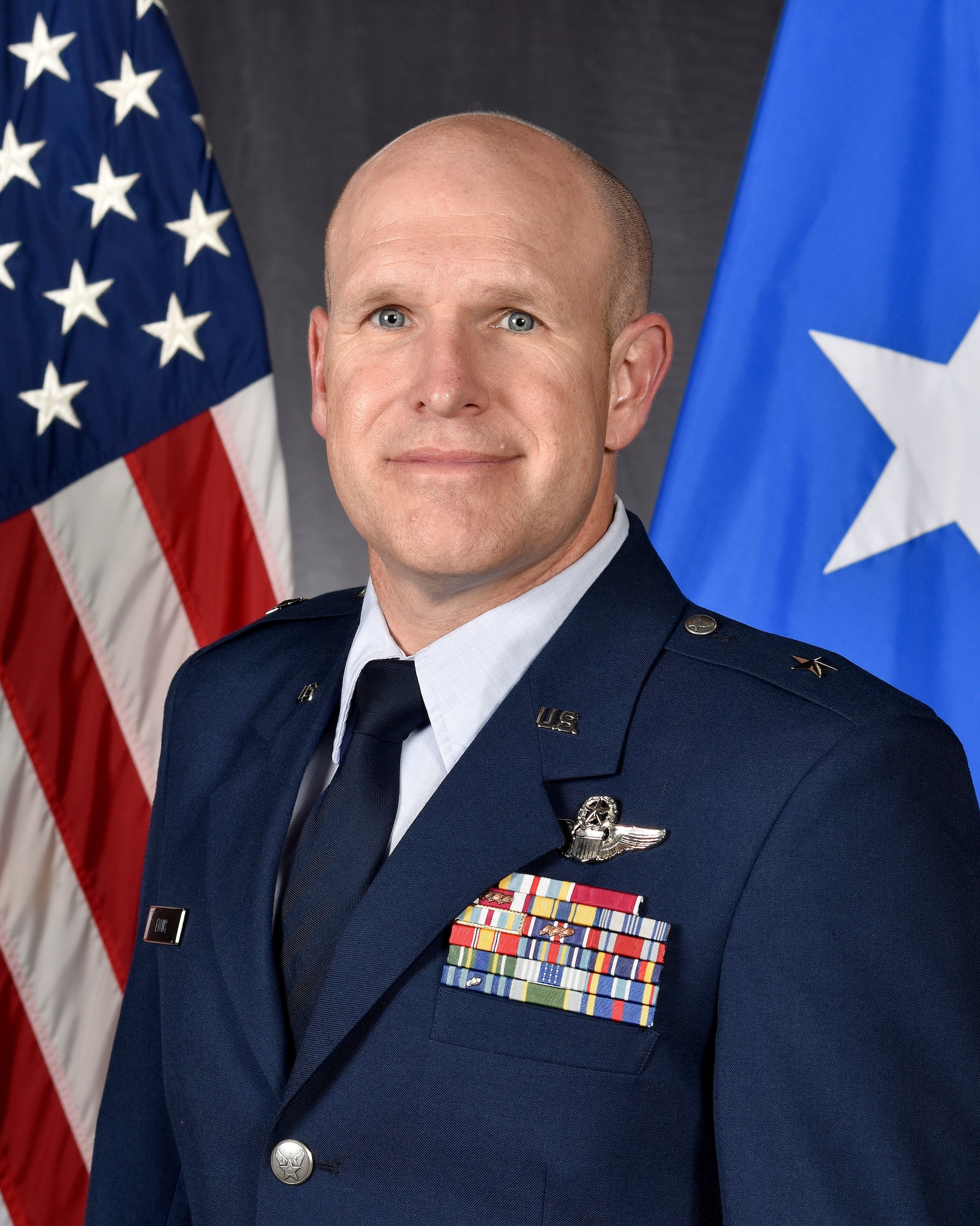 NICHOLAS EVANS > Air Force > Biography Display