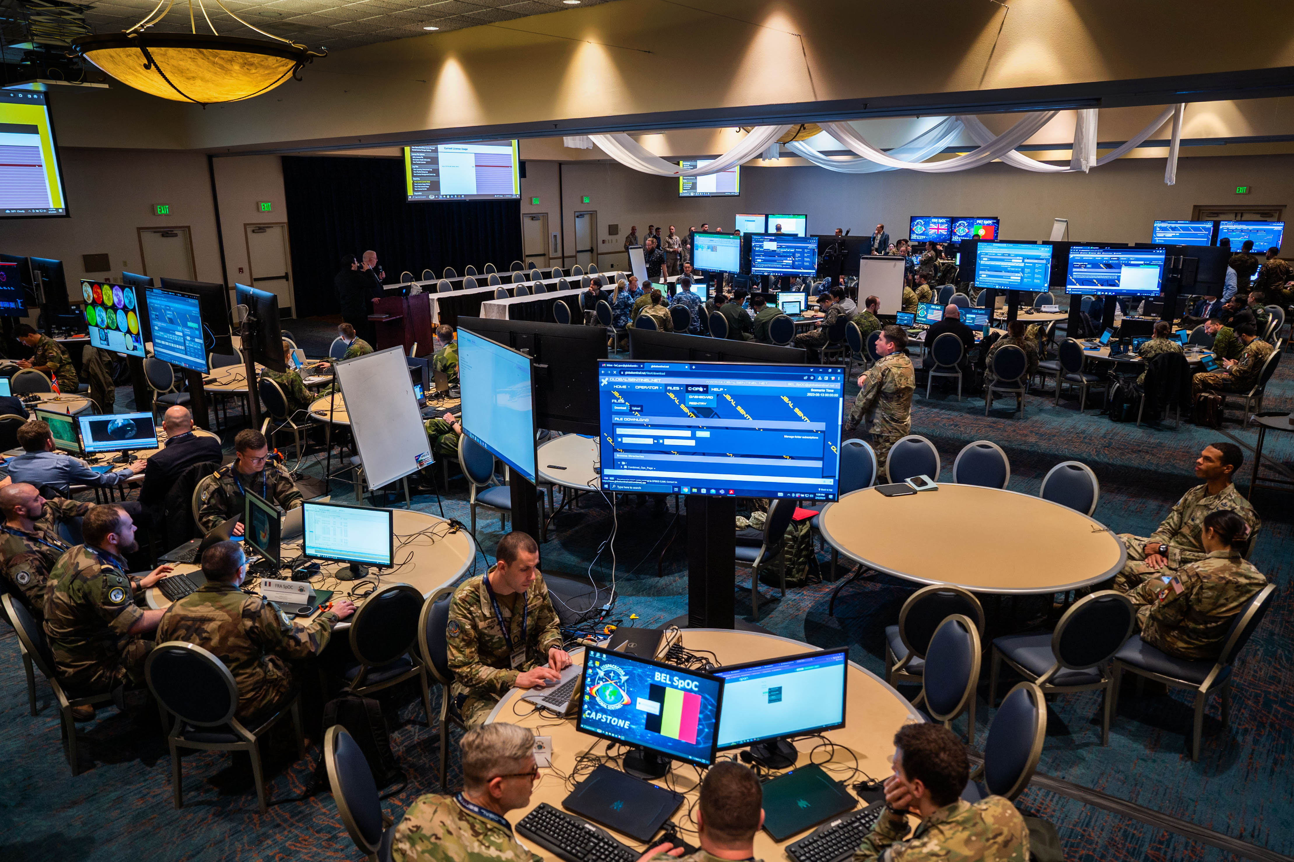 Global Sentinel Kicks Off Brings 25 Nations Together United States Space Command Article