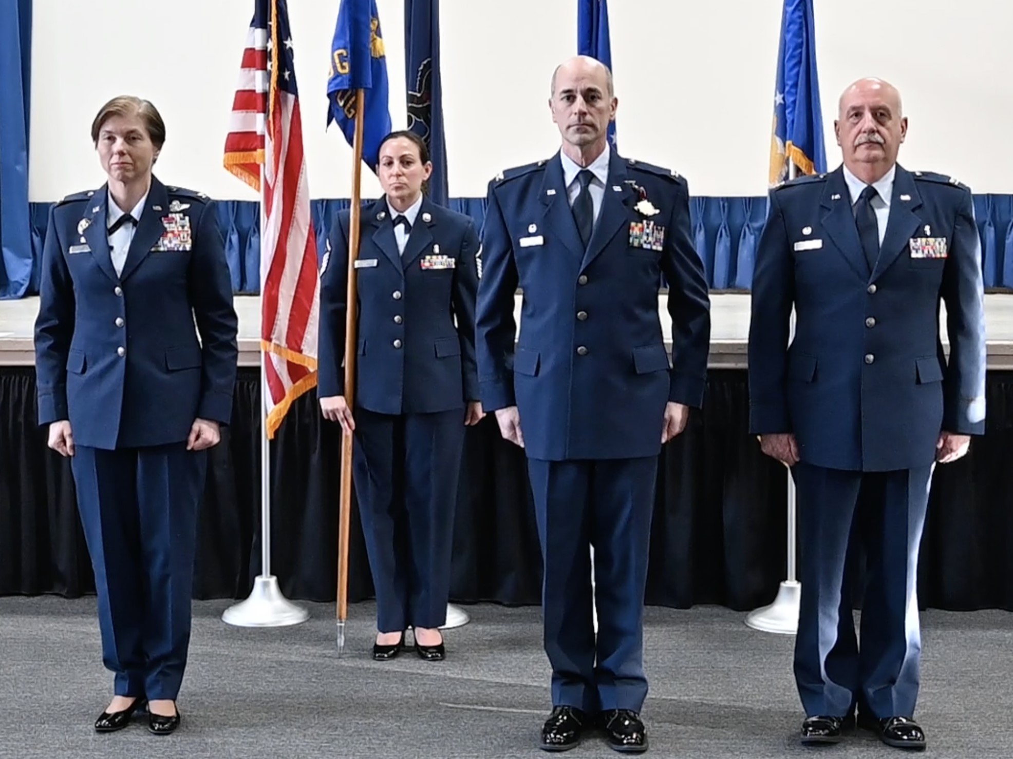 111th Medical Group observes promotion and change of command