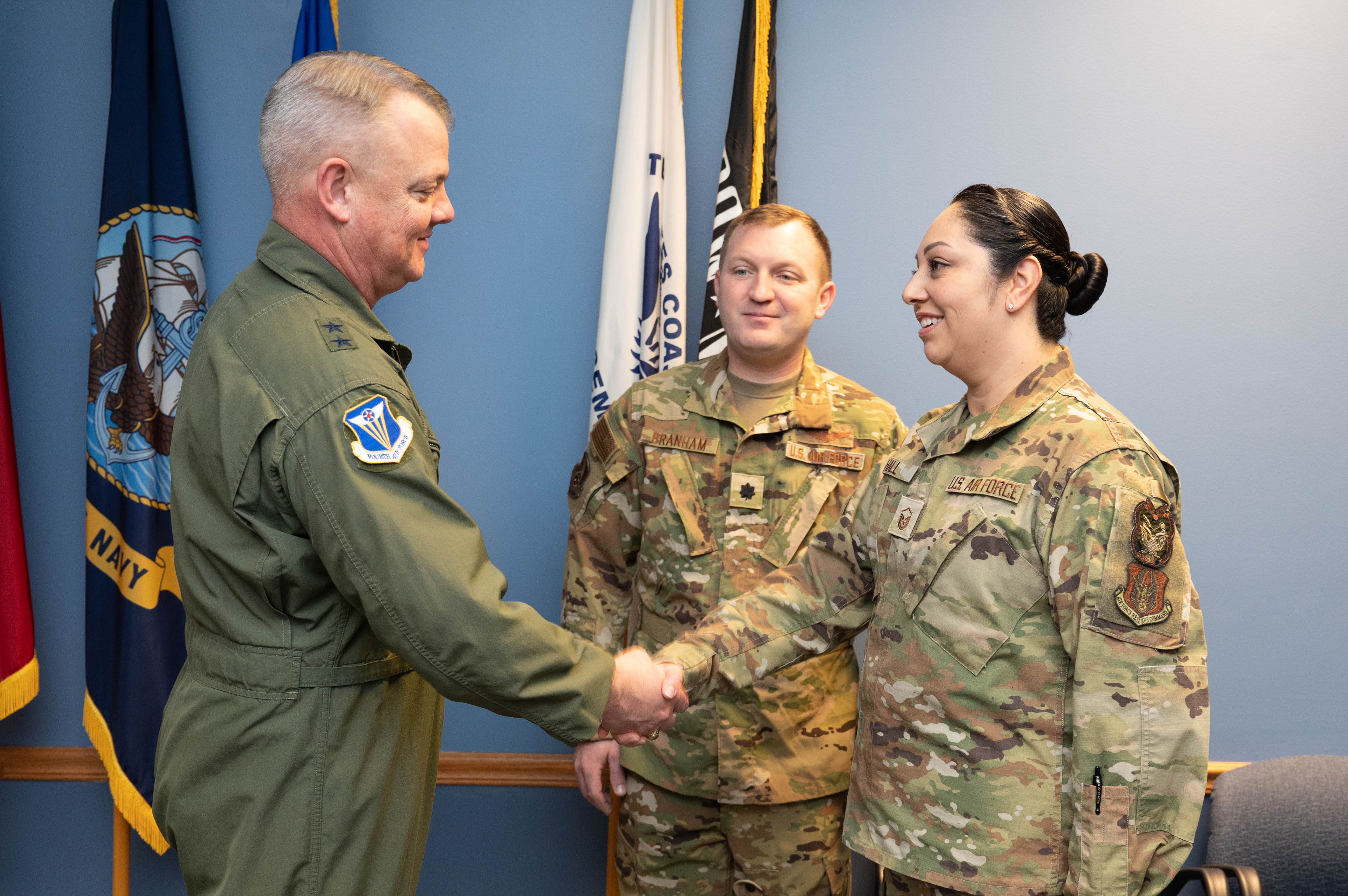Fourth Air Force command team visits Grissom > Grissom Air Reserve Base ...