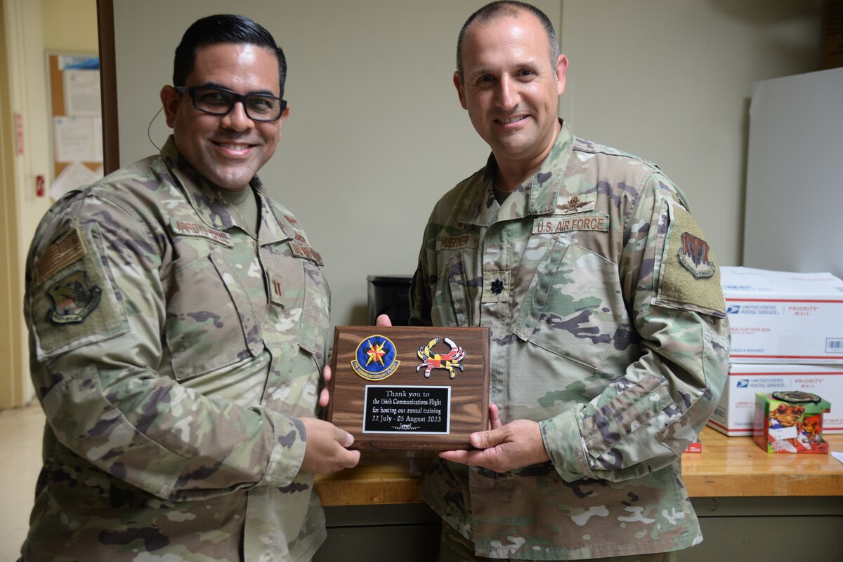 175th Comm Squadron uses annual training to assist counterparts in ...