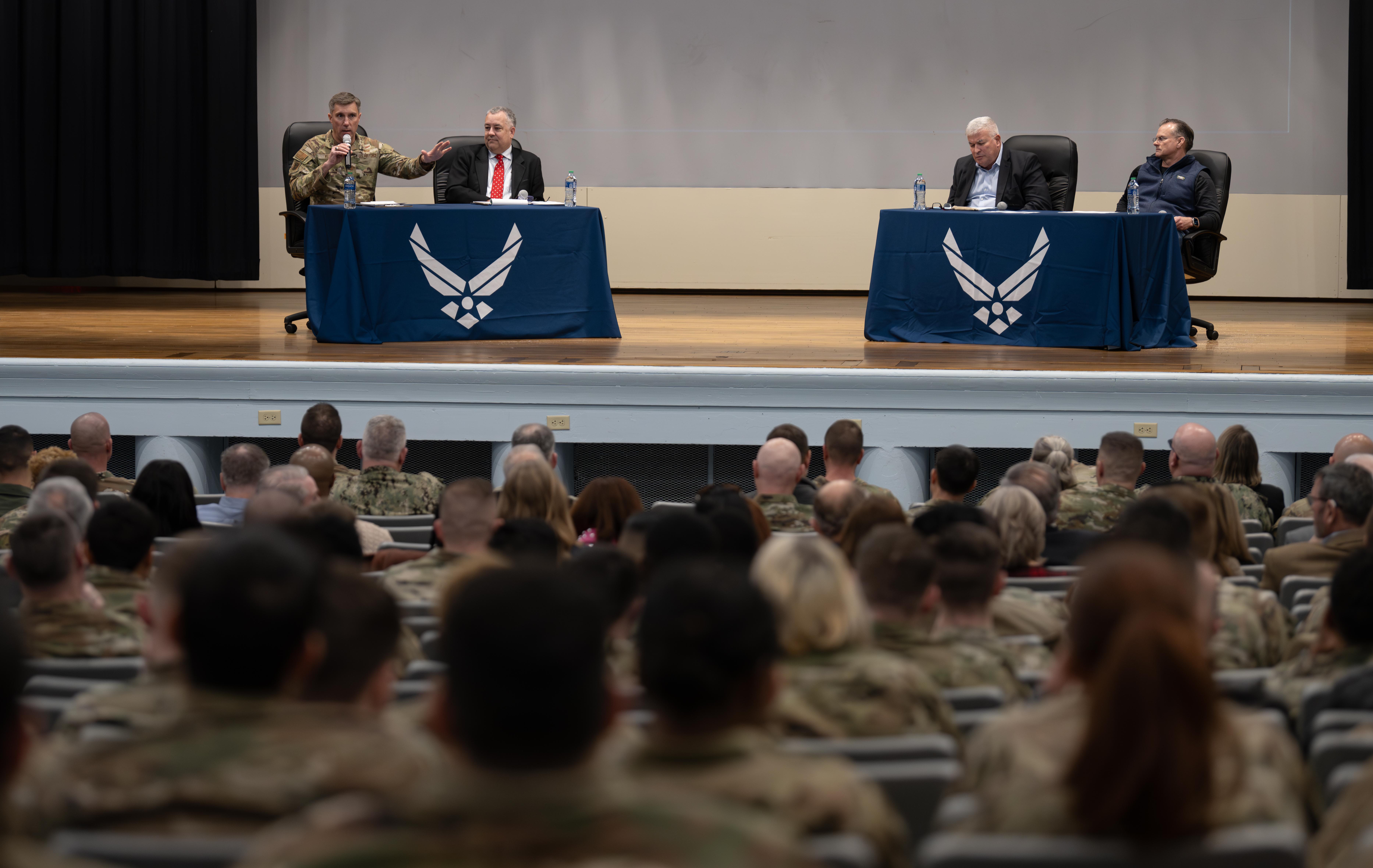 U.S. Air Force Expeditionary Center hosts panel discussion on tensions ...