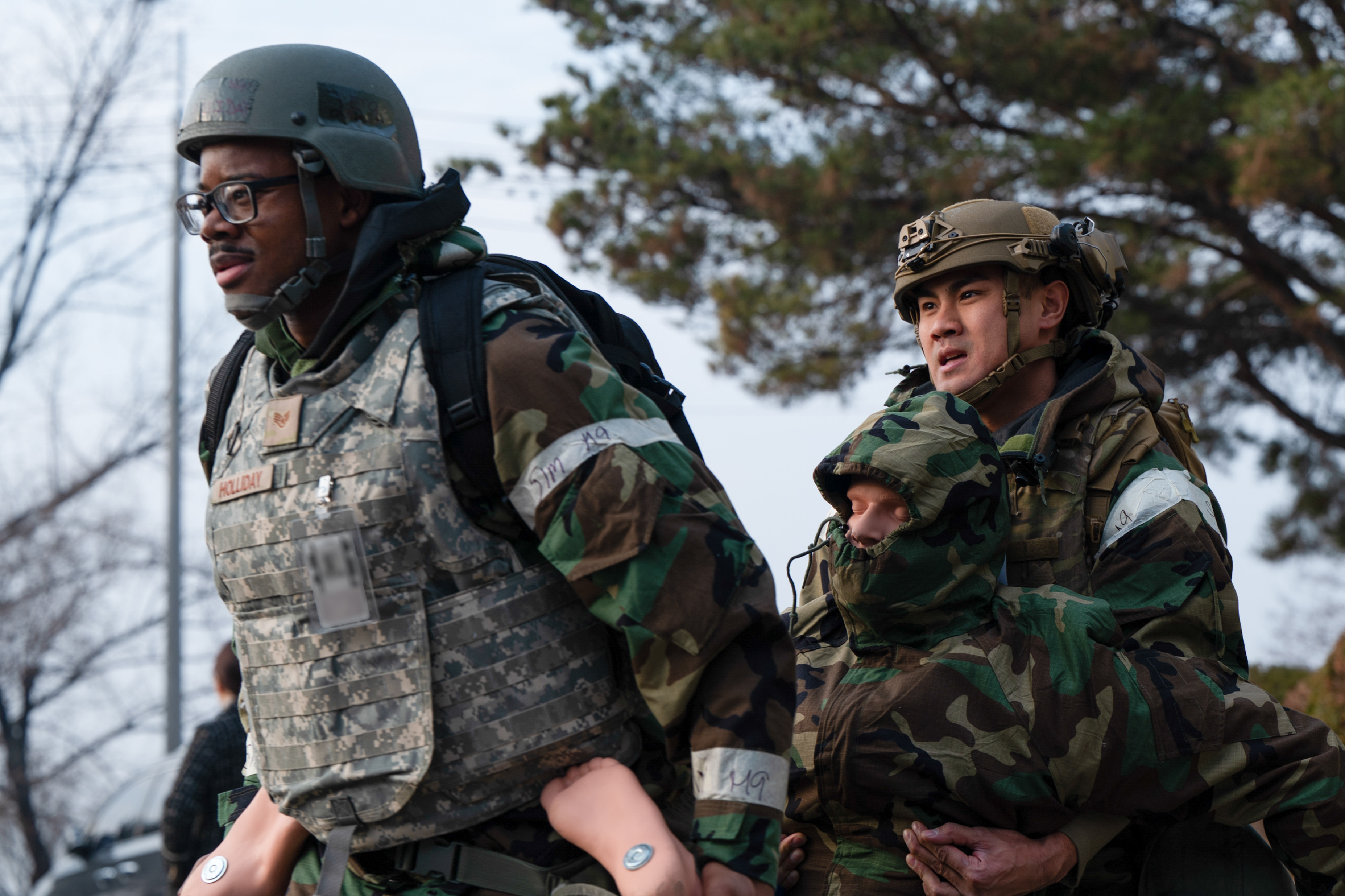 Simulated fire, real determination during BM24-1 > Osan Air Base ...