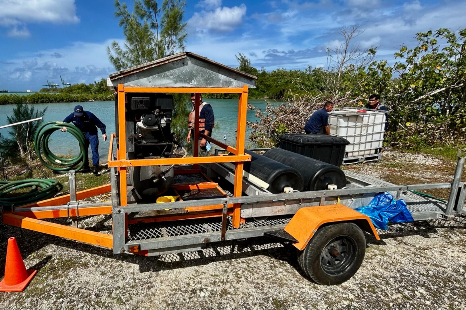 Responders conduct successful pollution training, supporting Guam's ...