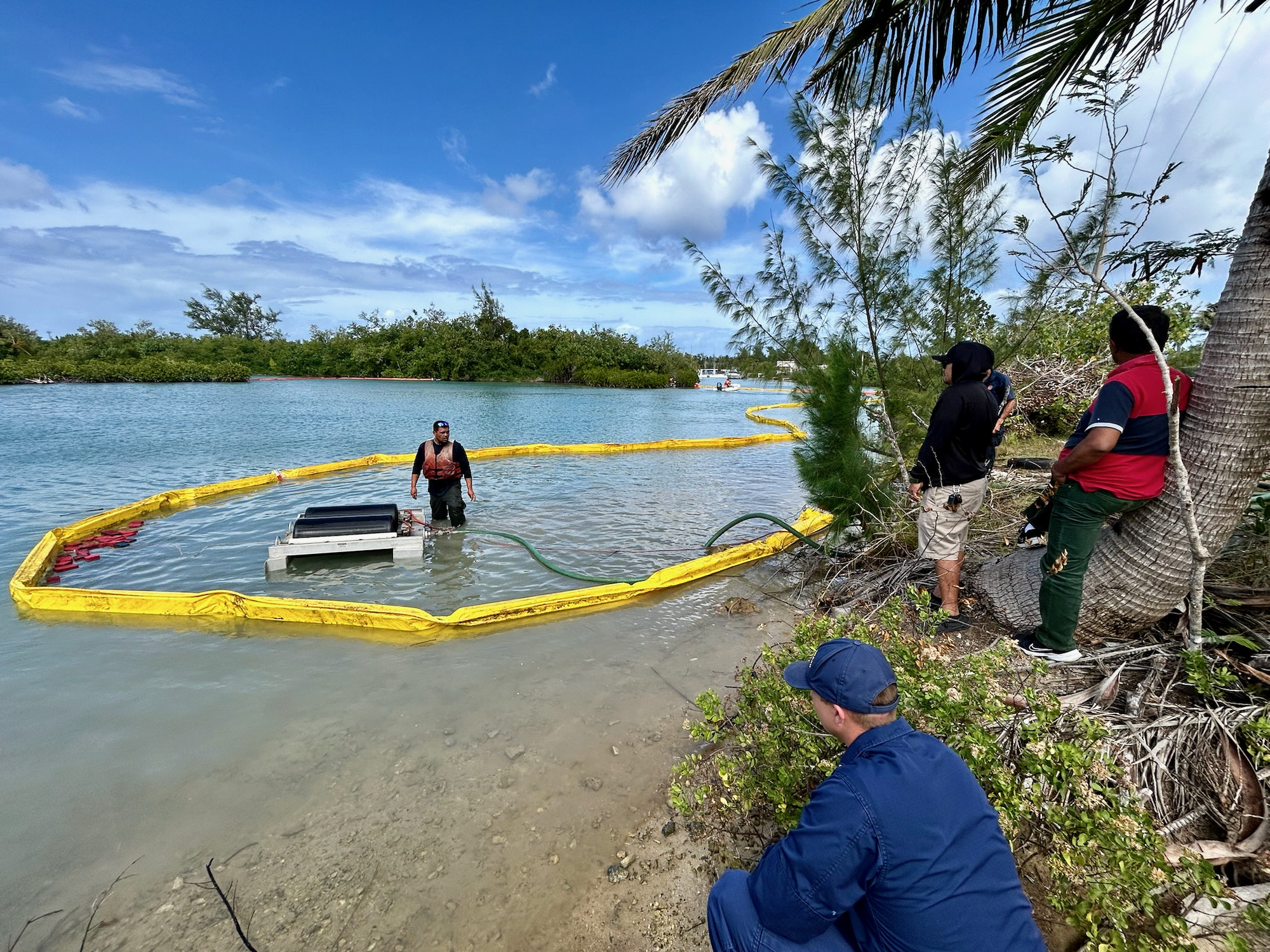 Responders conduct successful pollution training, supporting Guam's ...