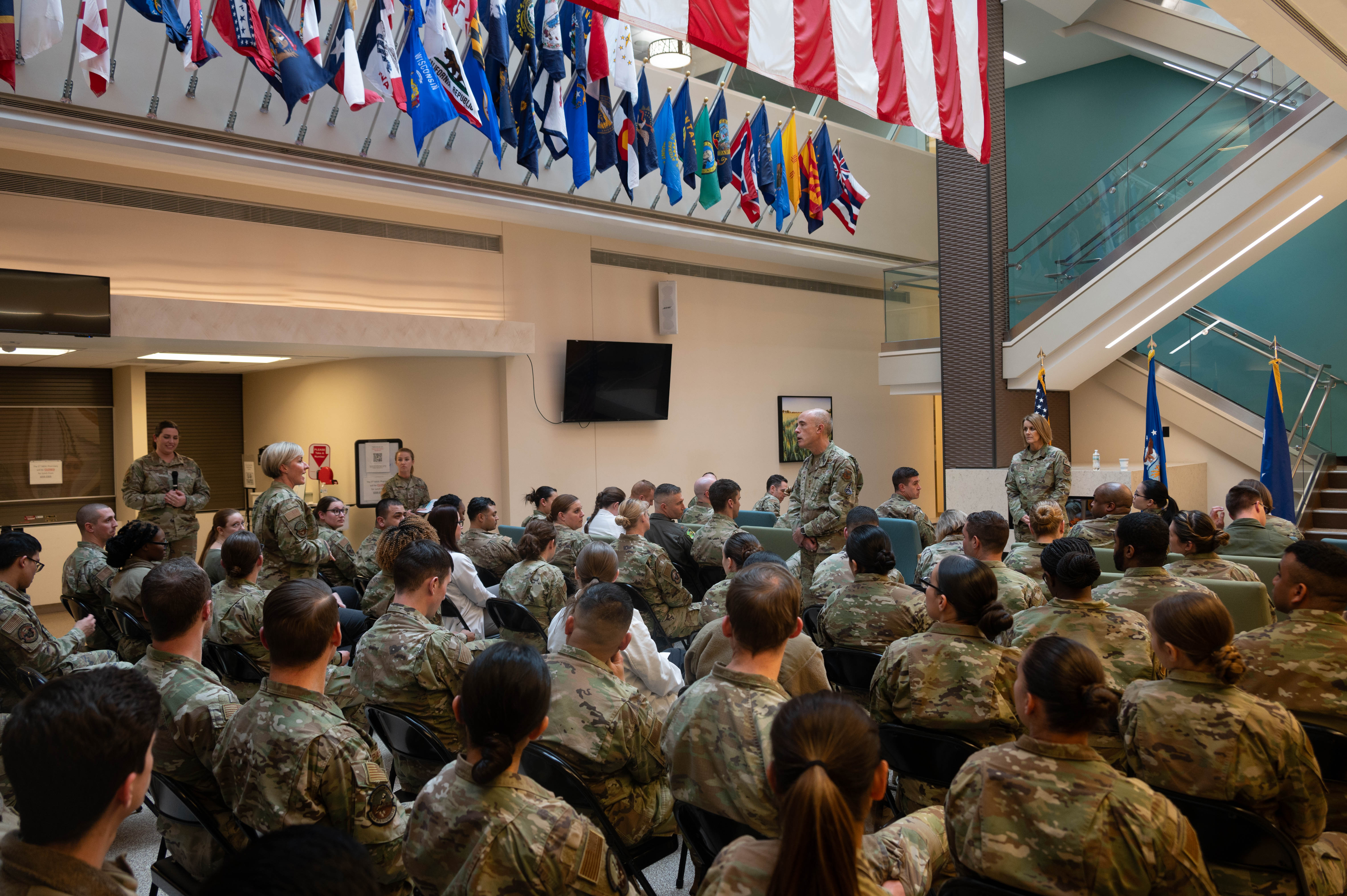 Department of the Air Force Surgeon General visits Minot Air Force Base ...