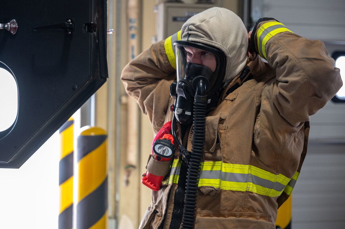 51st CES firefighters train emergency response > Osan Air Base ...
