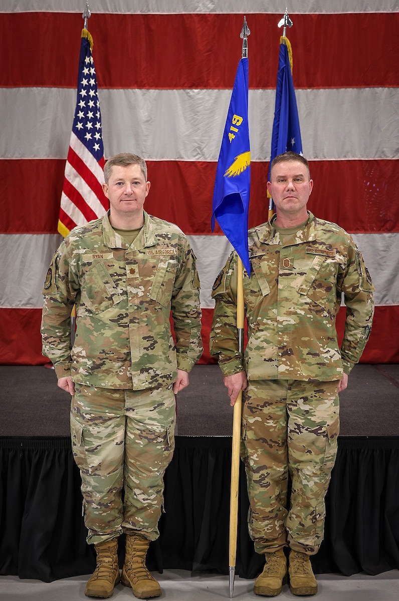 419th Maintenance Squadron welcomes new commander > 419th Fighter Wing ...