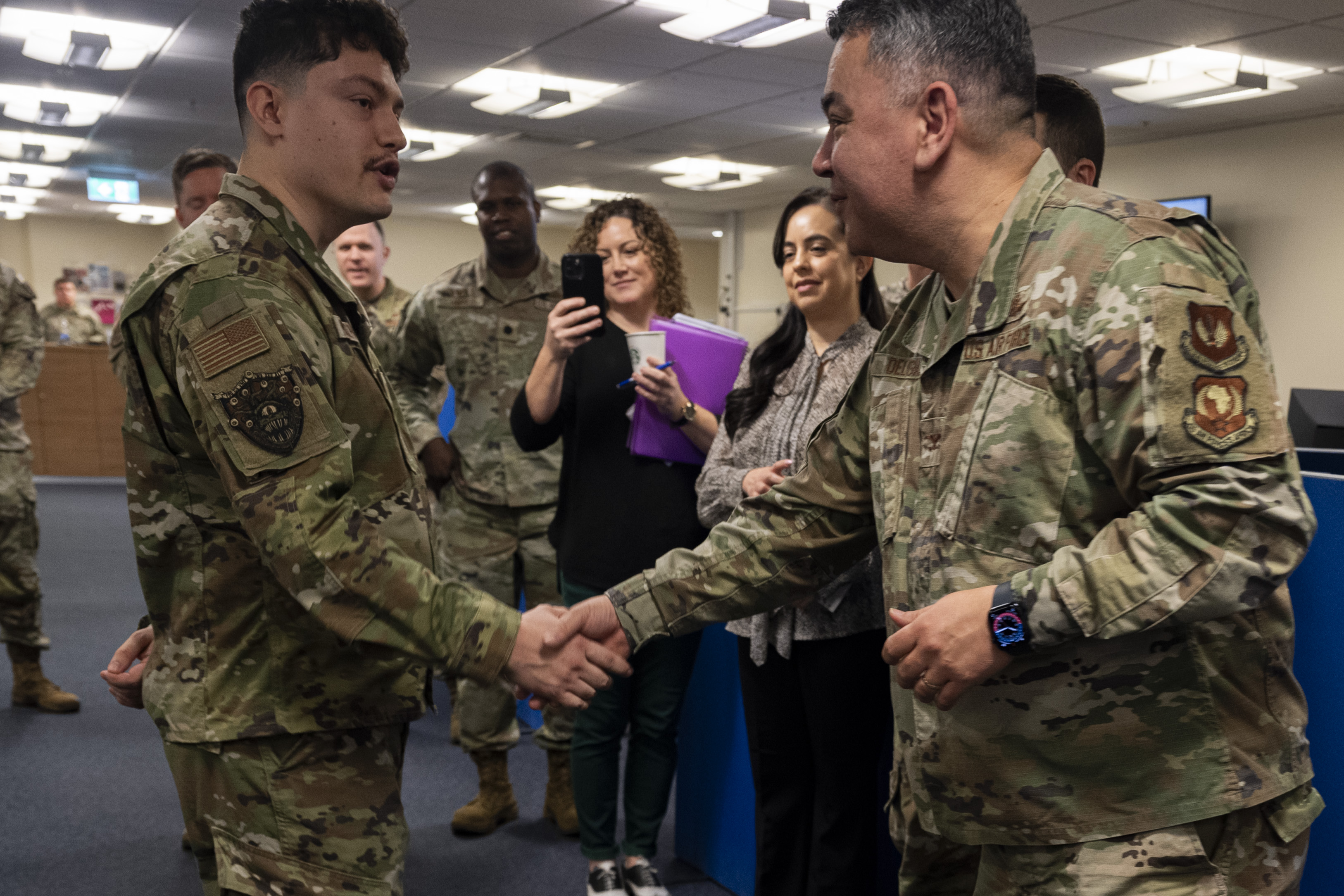 USAFE-AFAFRICA A6 visits 100 CS for immersion > Royal Air Force ...