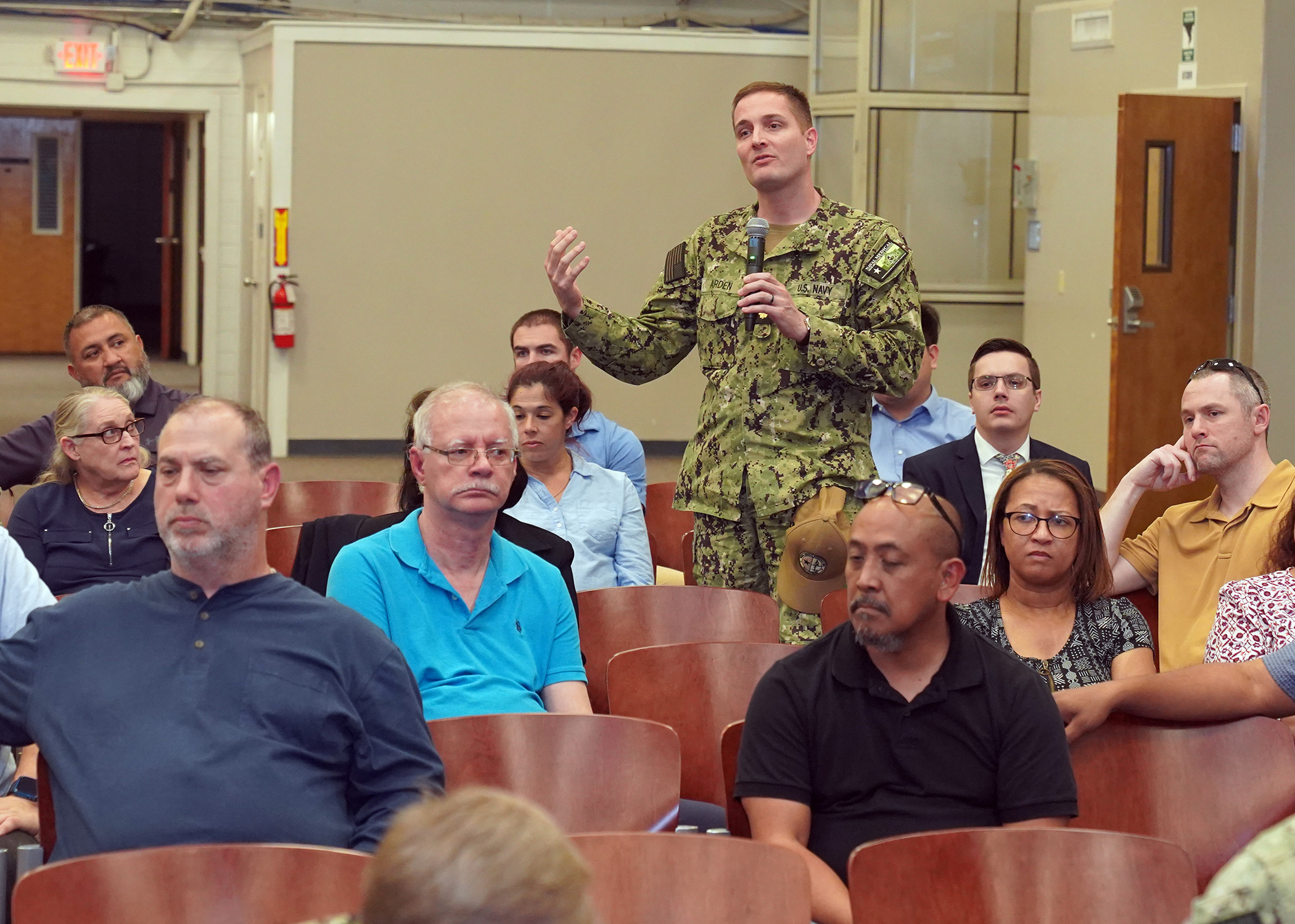 Commander, Naval Medical Research Command, holds Navy Medical R&D ...