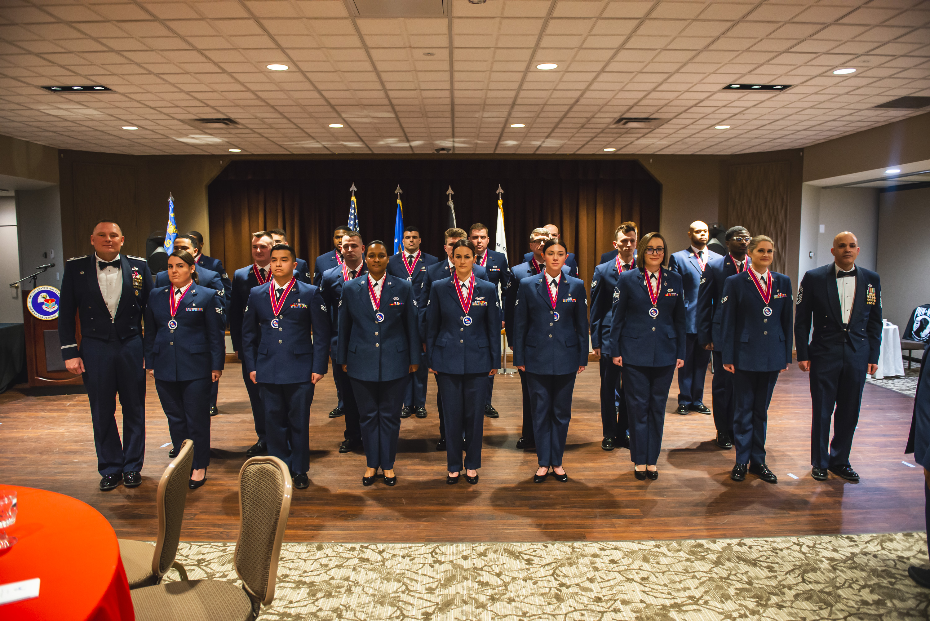 Ceremony honors 22 Airman Leadership School graduates > Wright ...