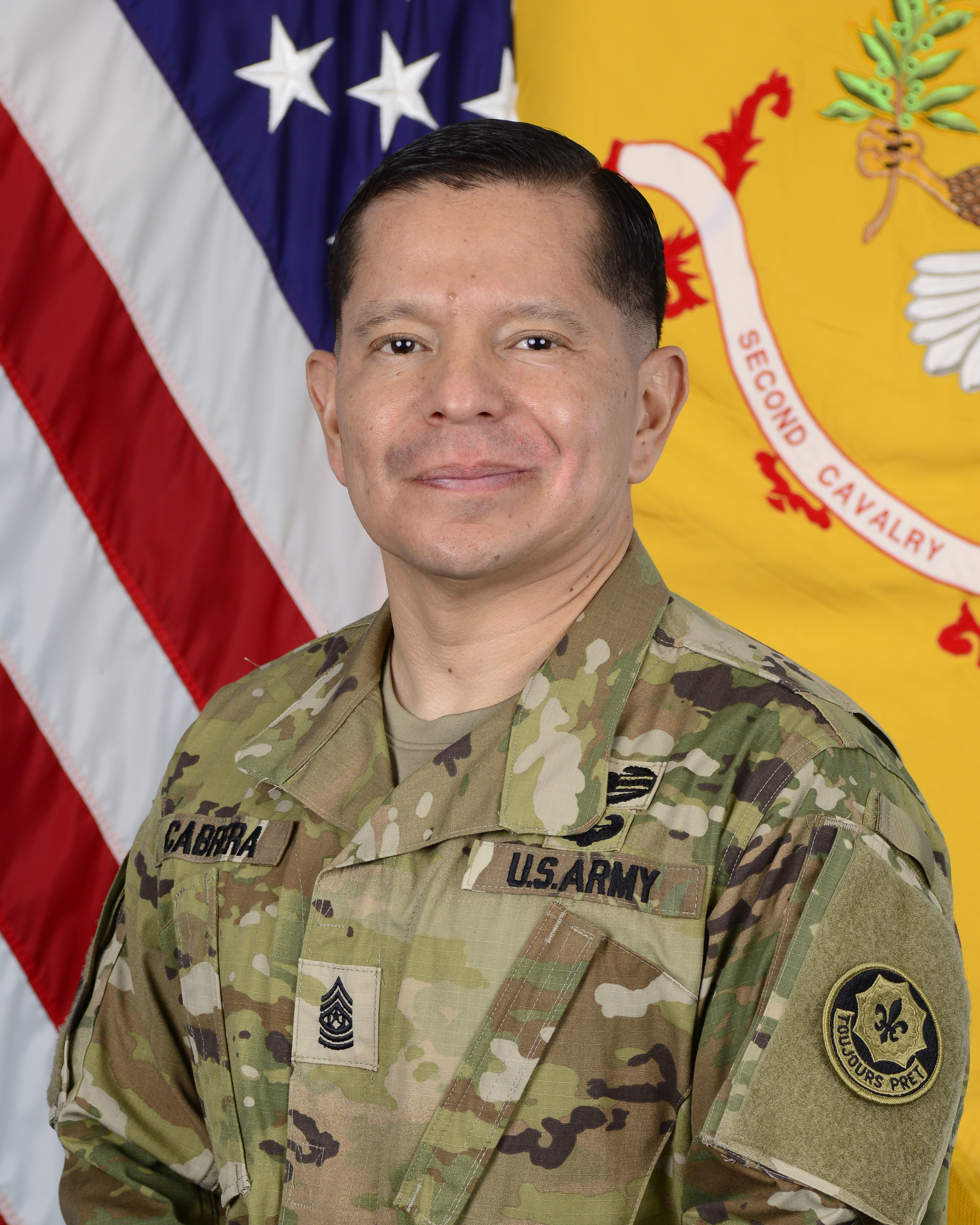 CSM George Cabrera > 2D Cavalry Regiment > Leadership