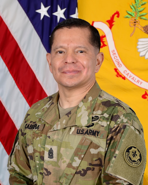 CSM George Cabrera > 2D Cavalry Regiment > Article Display