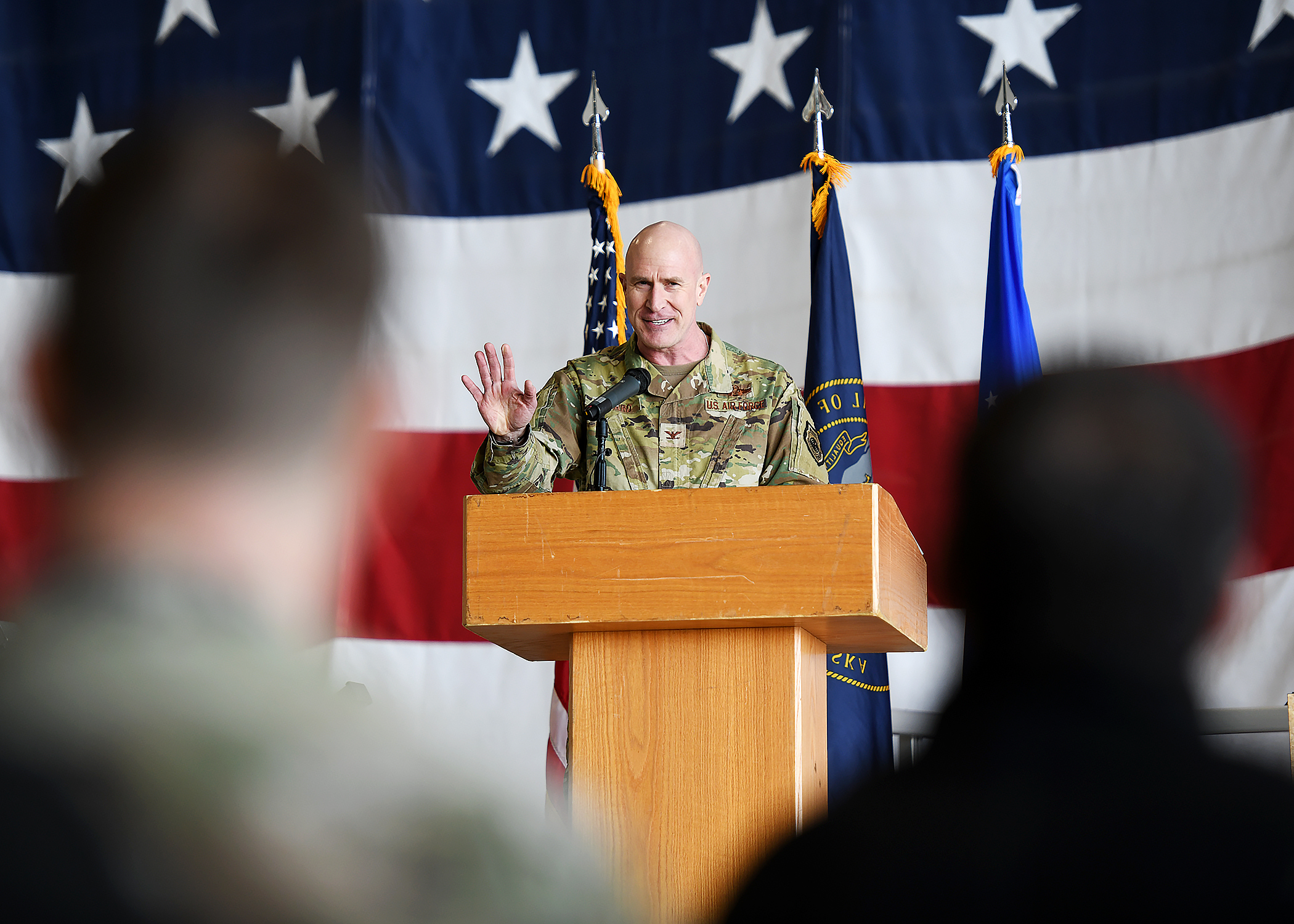 Longstanding partnerships recognized at ceremony > Offutt Air Force ...