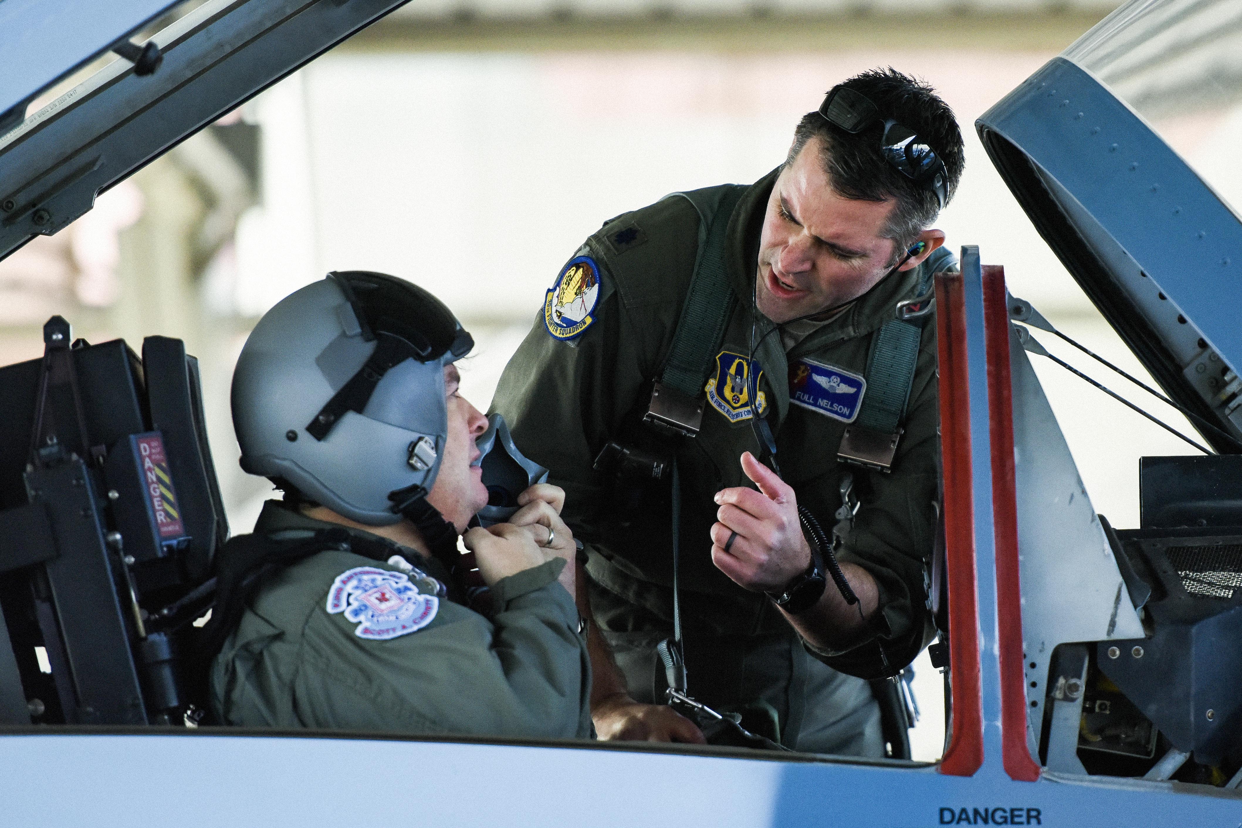 39th Flying Training Squadron hosts Fiesta dignitaries for T-38 ...
