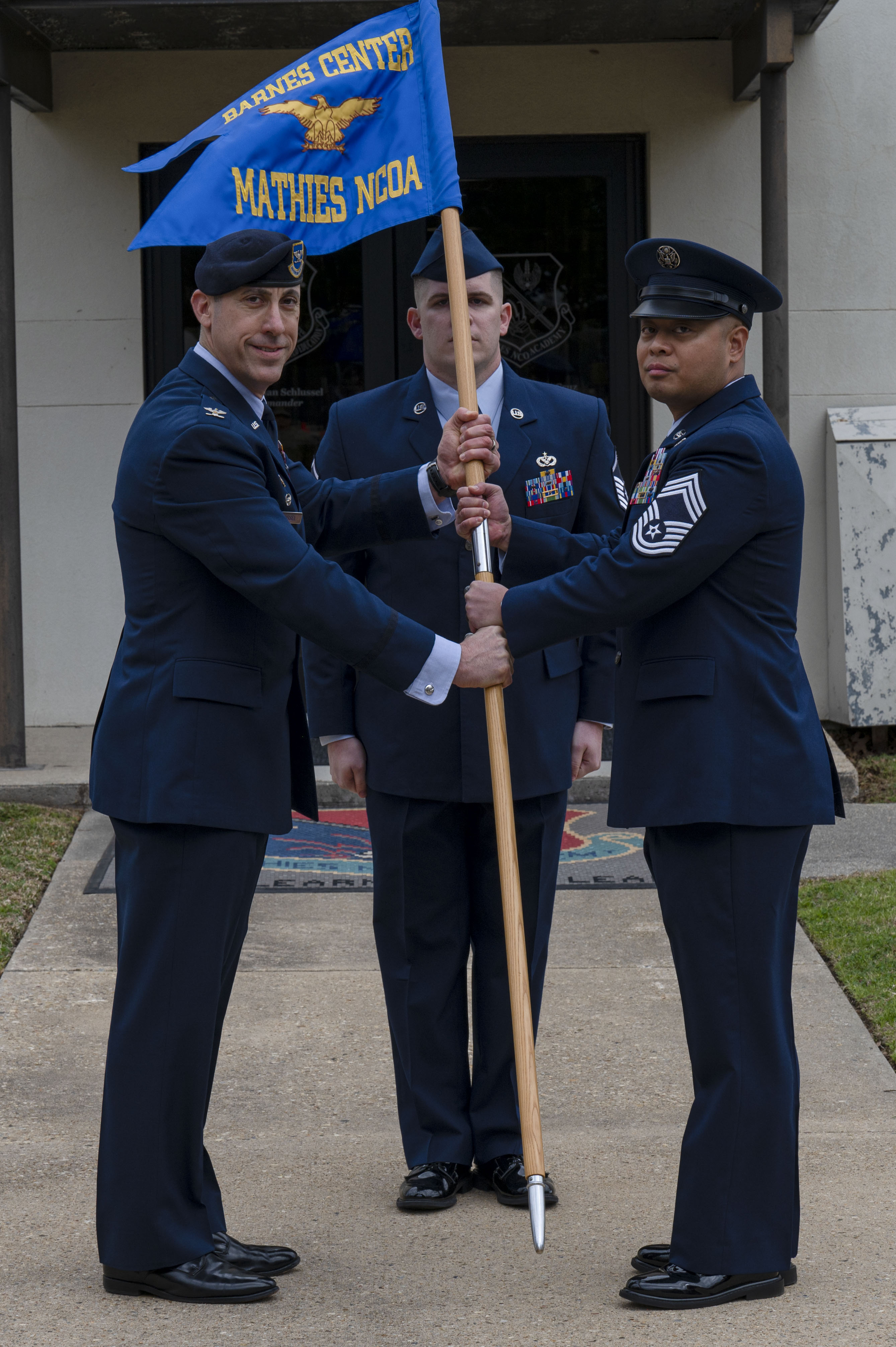 Mathies NCO Academy Assumption of Responsibility and Ribbon Cutting ...