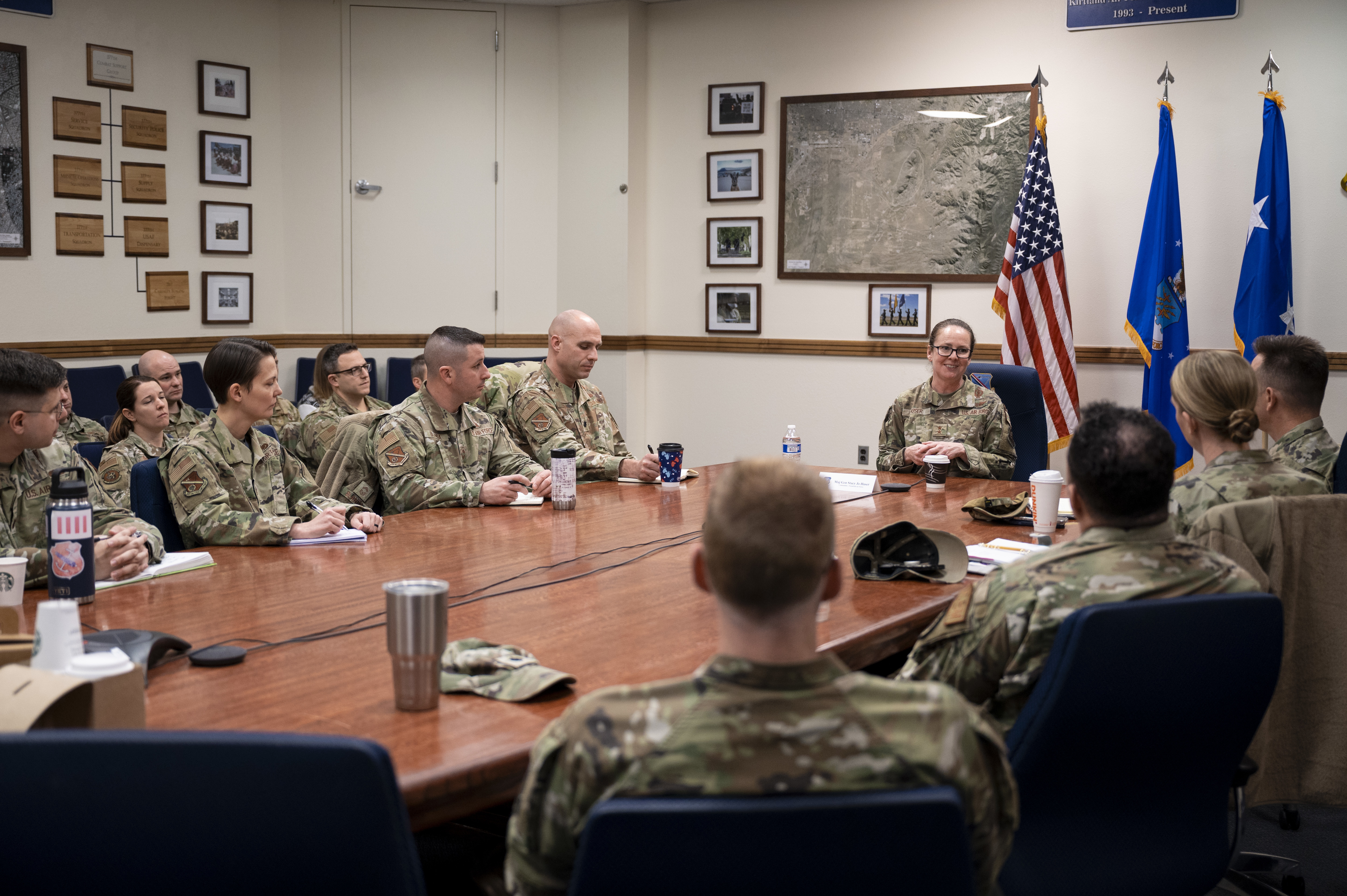 Maj. Gen. Stacy J. Huser visits Kirtland Air Force Base > 20th Air ...