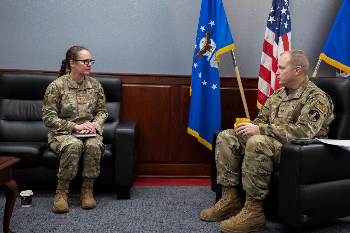 Maj. Gen. Stacy J. Huser visits Kirtland Air Force Base > 20th Air ...
