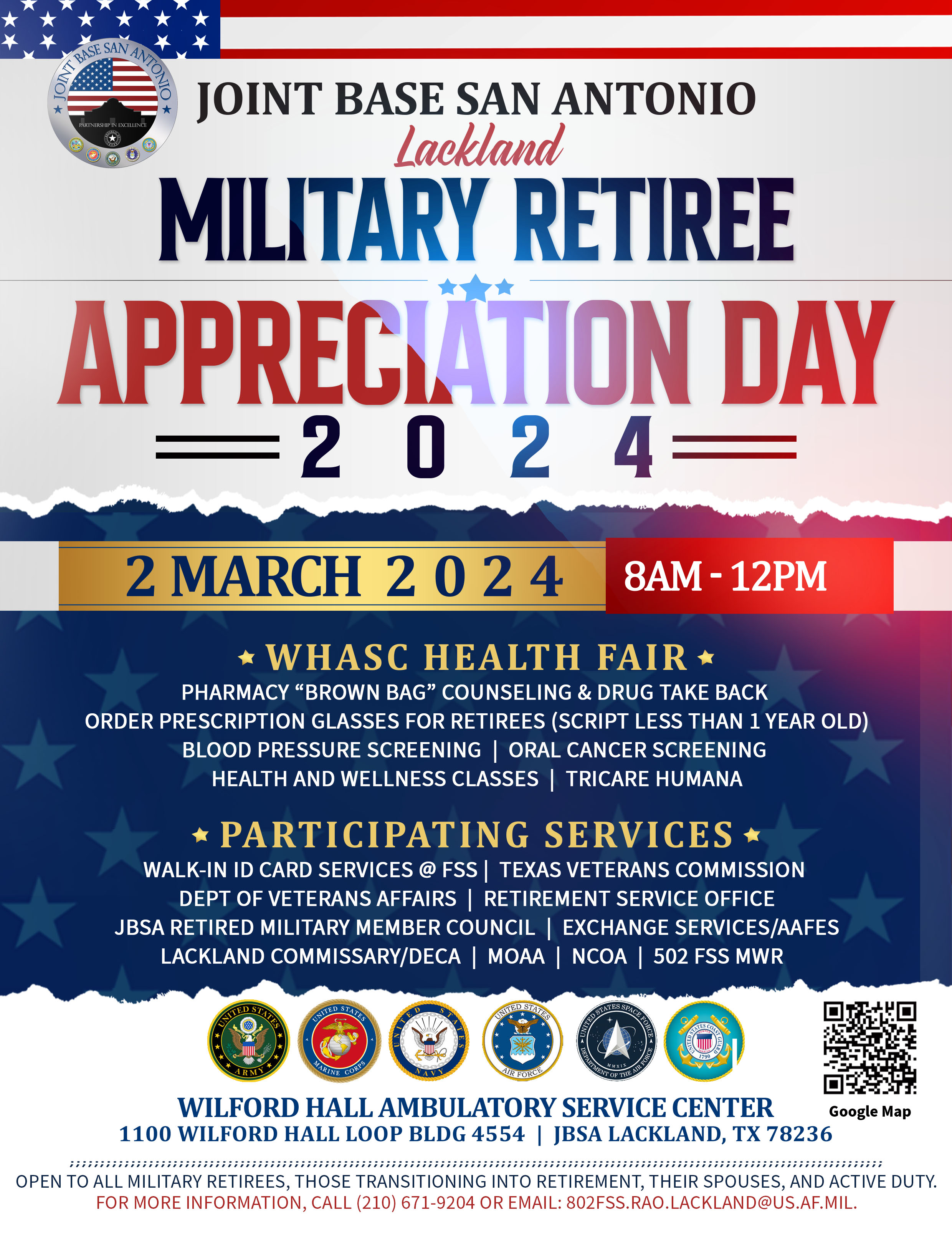 JBSA-Lackland hosts Military Retiree Appreciation Day