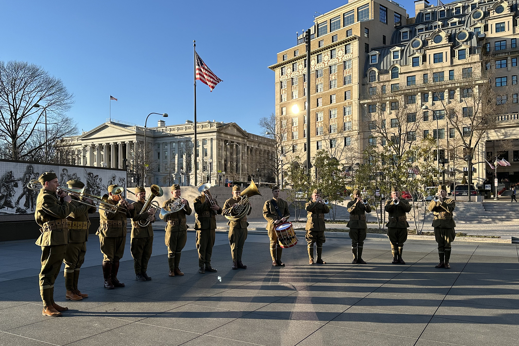 Buglers Honor World War I Veterans With Daily Taps at National Memorial ...