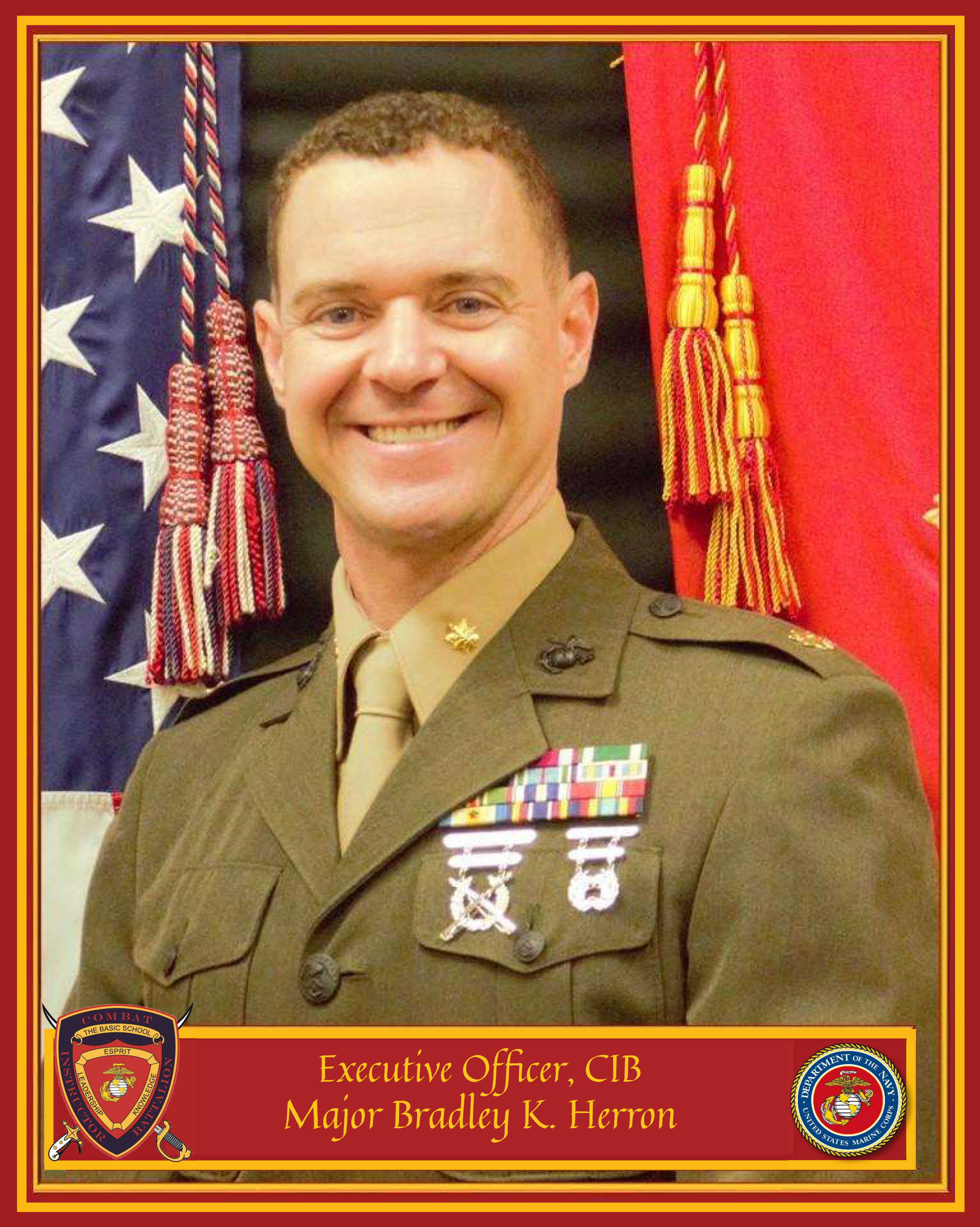 Major Bradley K. Herron > Training Command > Biography