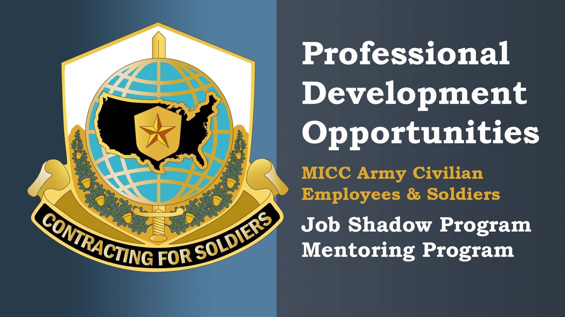 Programs aim to develop MICC workforce members