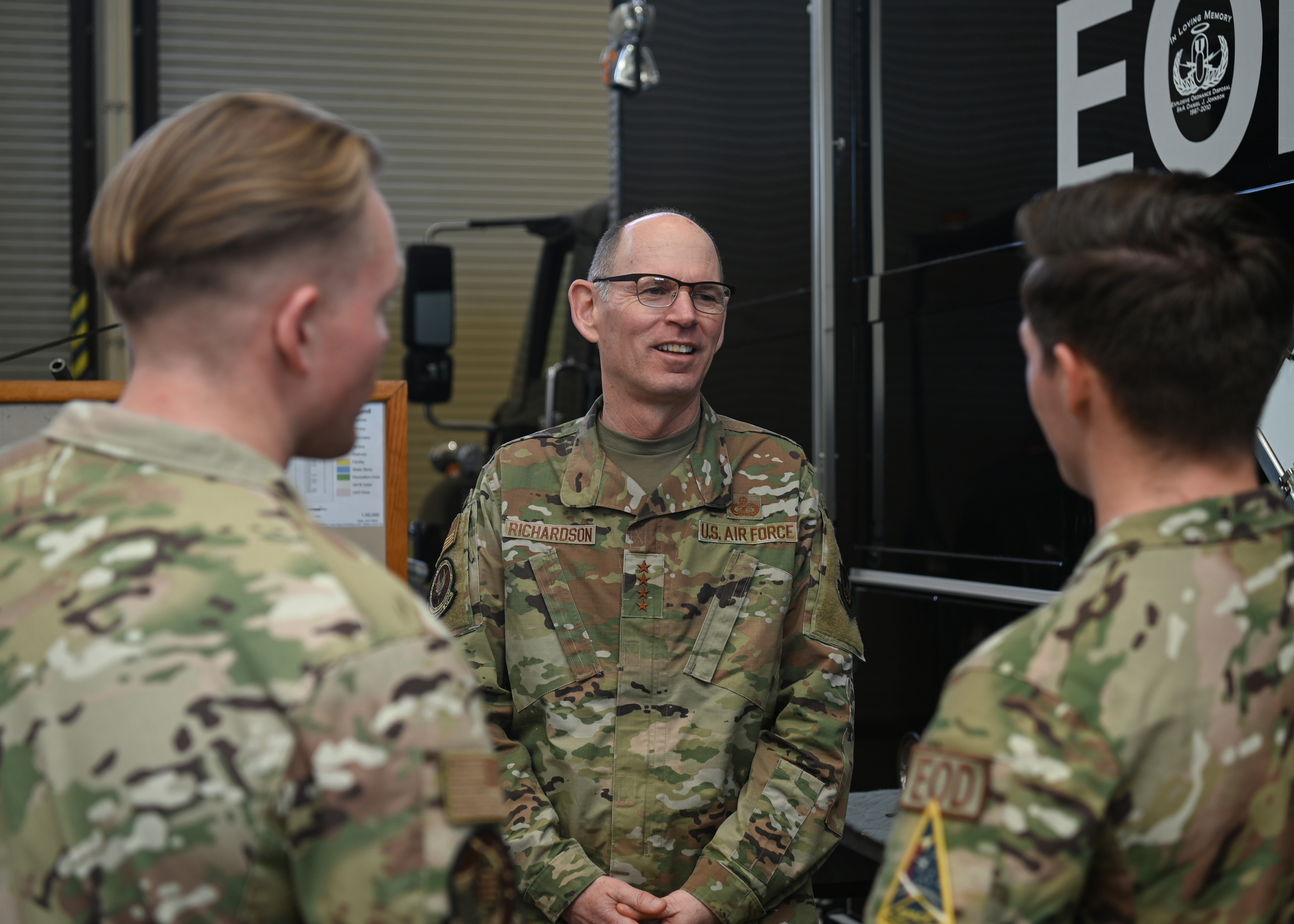 AFMC commander visits Vandenberg; Airmen in Support of Space ...
