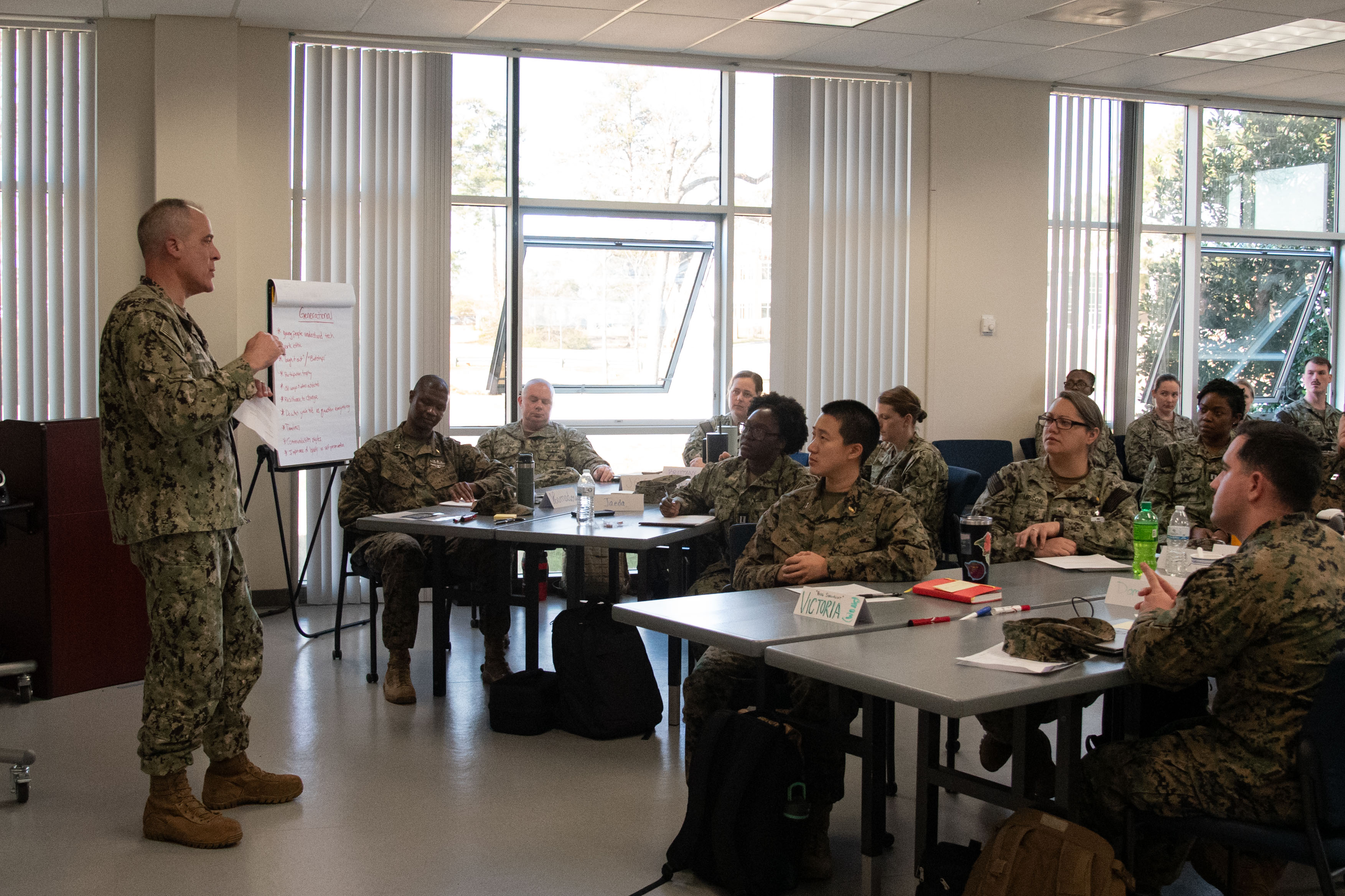 Cherry Point Naval Officers Conduct Intermediate Leadership Course ...