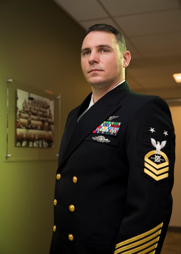 Navy Pins First Robotics Warfare Specialist