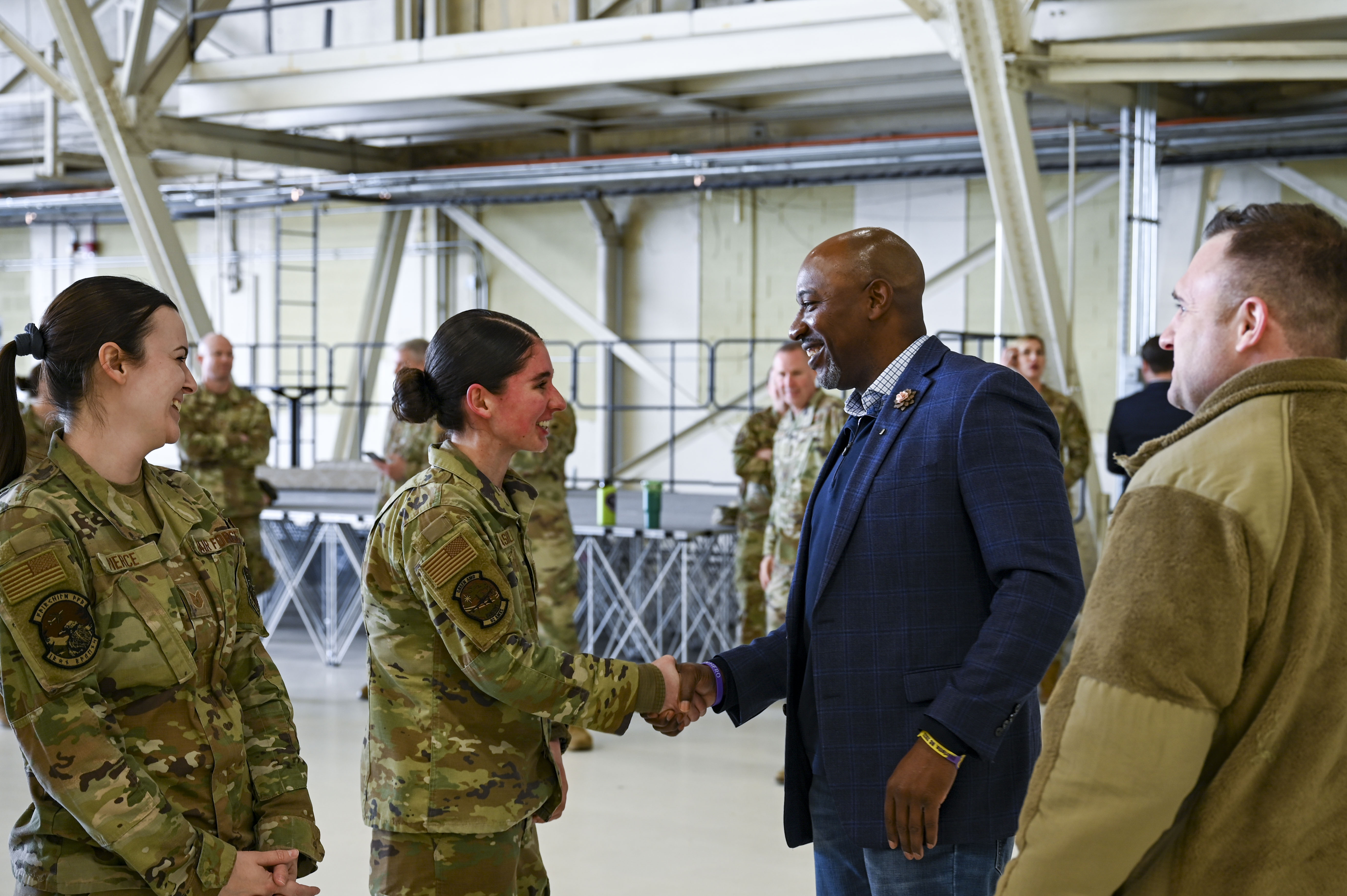 Retired Chief Master Sgt. of the Air Force Kaleth O. Wright Visits Team Fairchild > Fairchild ...